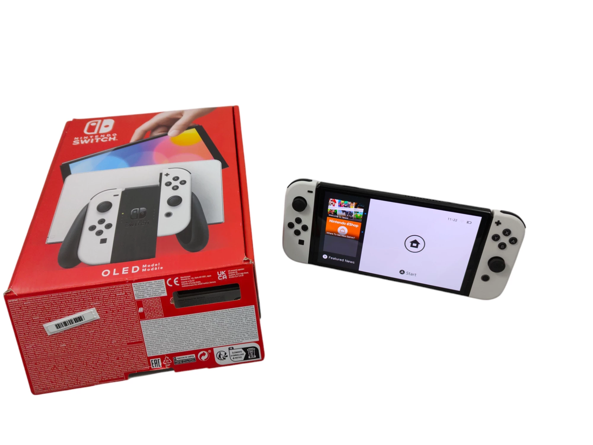 KONSOLA NINTENDO SWITCH OLED/KOMPLET/PARAGON 10.24 | Konsole | Loombard.pl