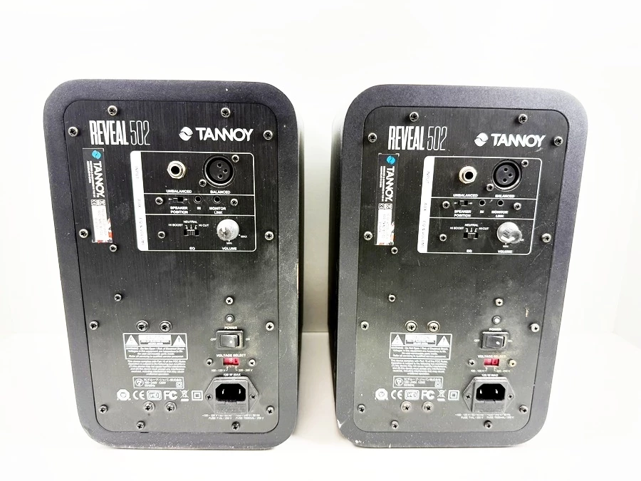 GŁOŚNIK (MONITOR STUDYJNY) TANNOY REVEAL 502 + KABEL ZASILAJĄCY ...