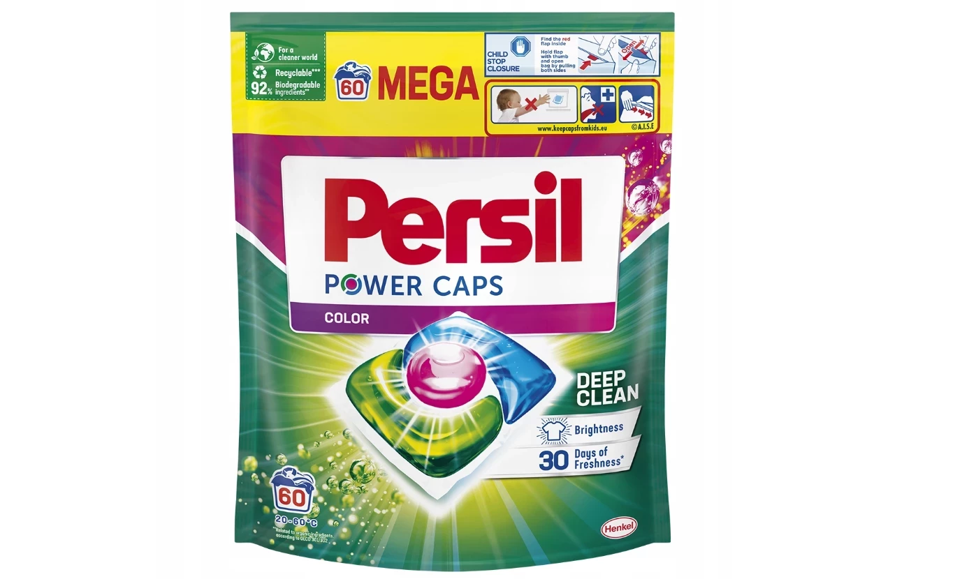 PERSIL POWER CAPS COLOR 60 WL LC2 | Kapsułki i tabletki do prania ...