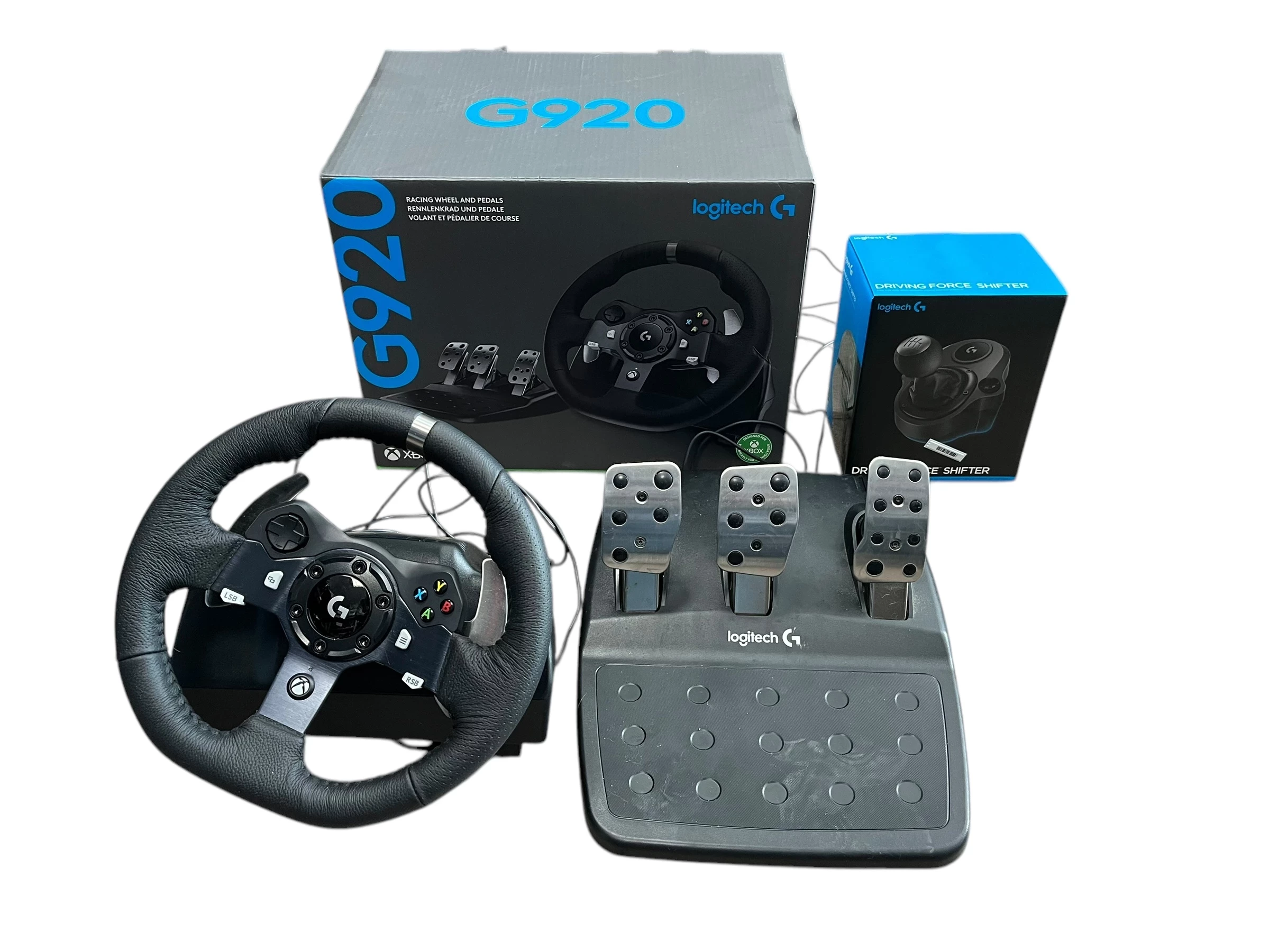KIEROWNICA LOGITECH G920 + LOGITECH DRIVING FORCE SHIFTER | Kierownice ...
