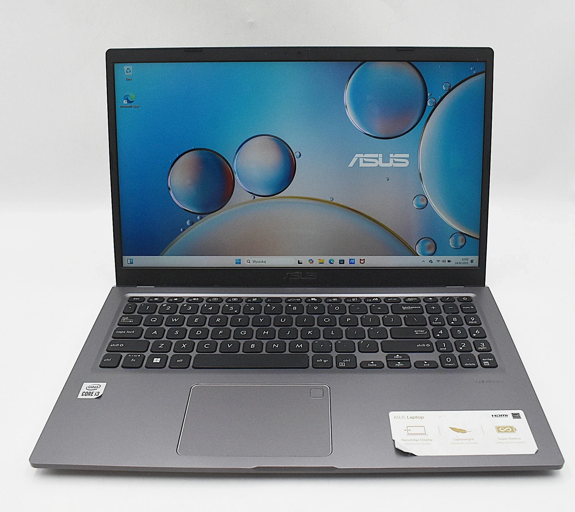 LAPTOP ASUS X515J I3-1005G1/8GB RAM/512GB SSD | Laptopy | Loombard.pl