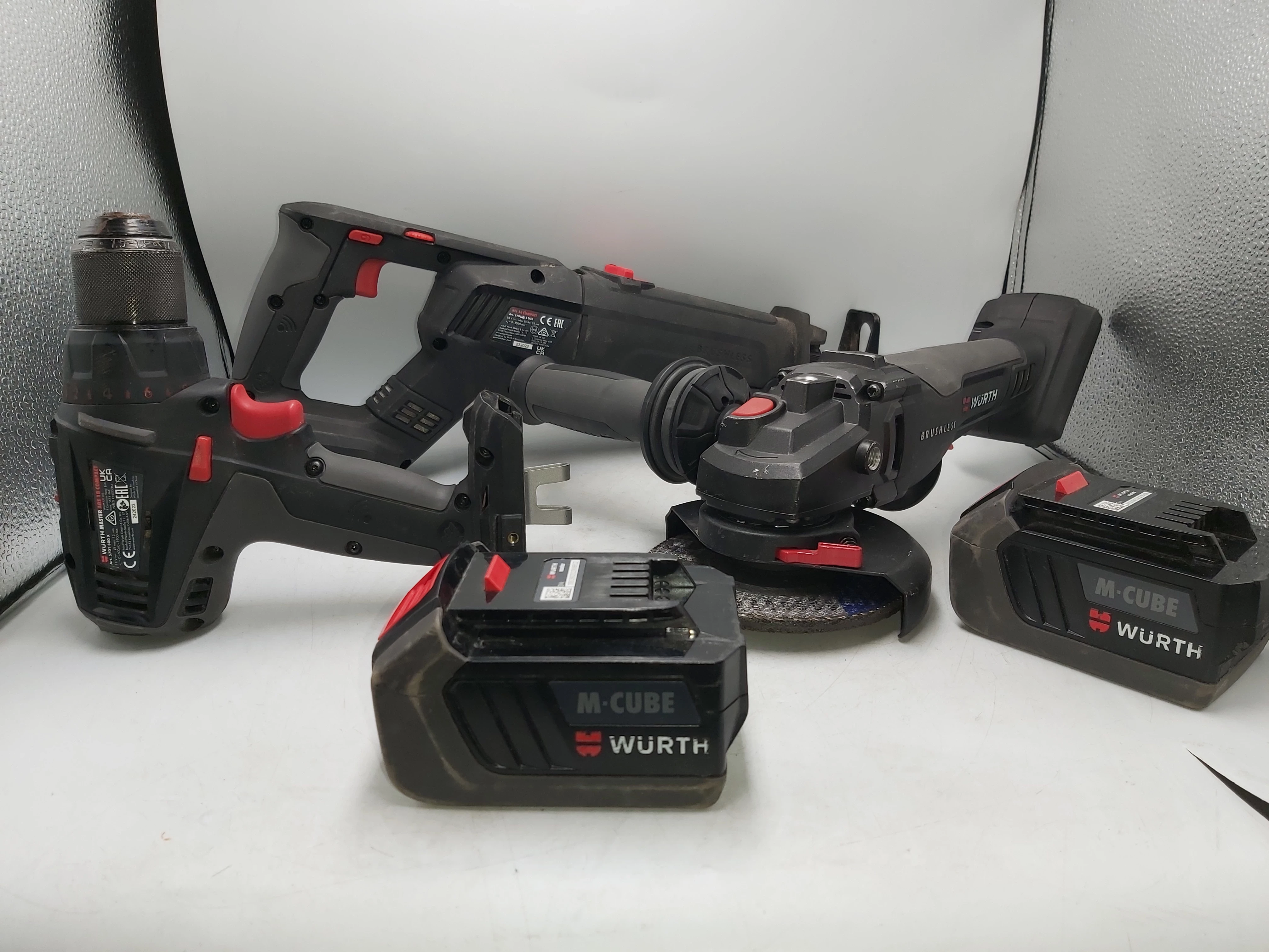 ZESTAW WURTH TORBA ABS 18/AWS 18-125P/ AFS 18 COMPACT 2X AKU ŁAD TORBA ...