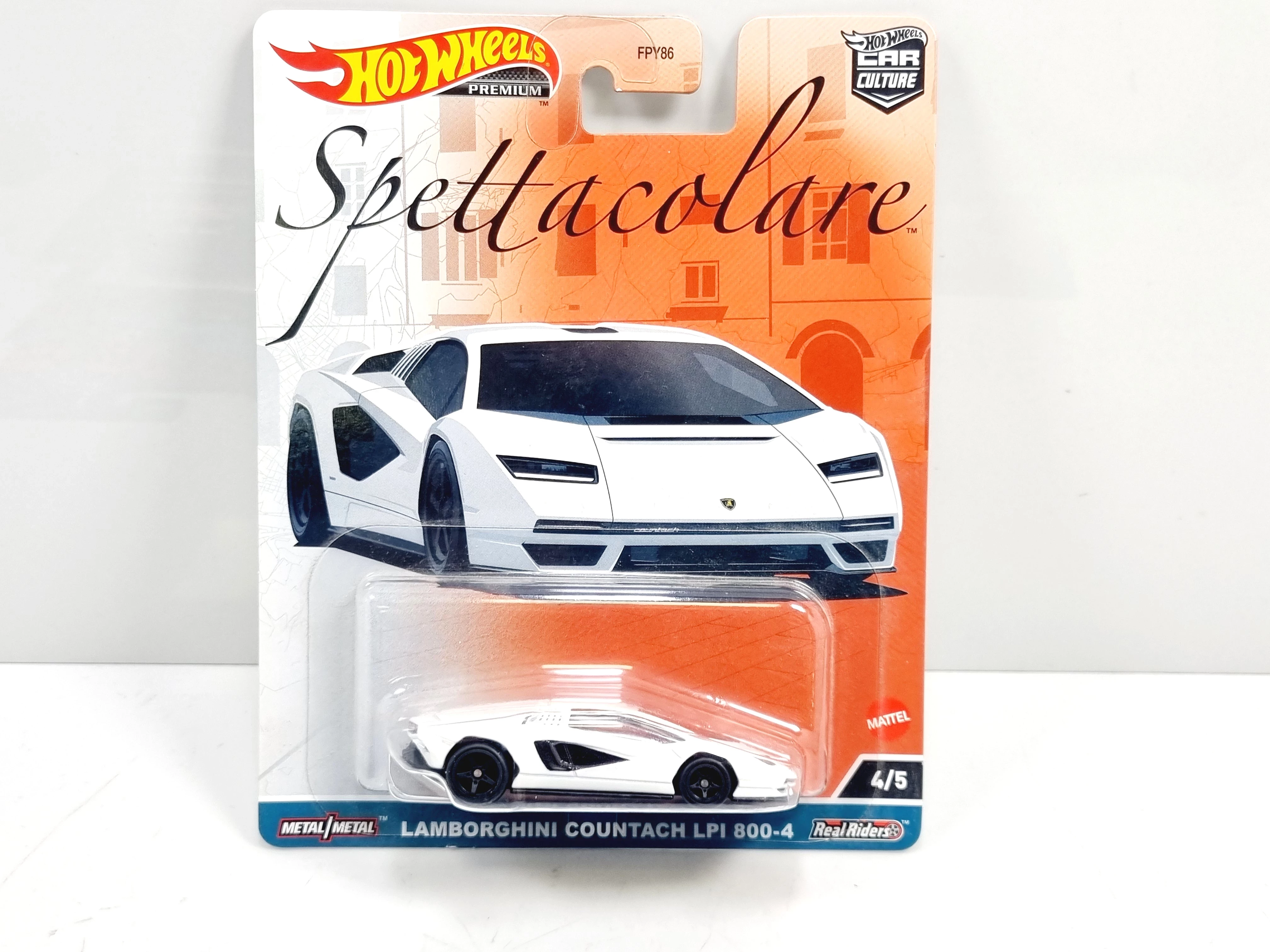 HOT WHEELS PREMIUM LAMBORGHINI COUNTACH LPI 800-4 | Samochody i pojazdy ...