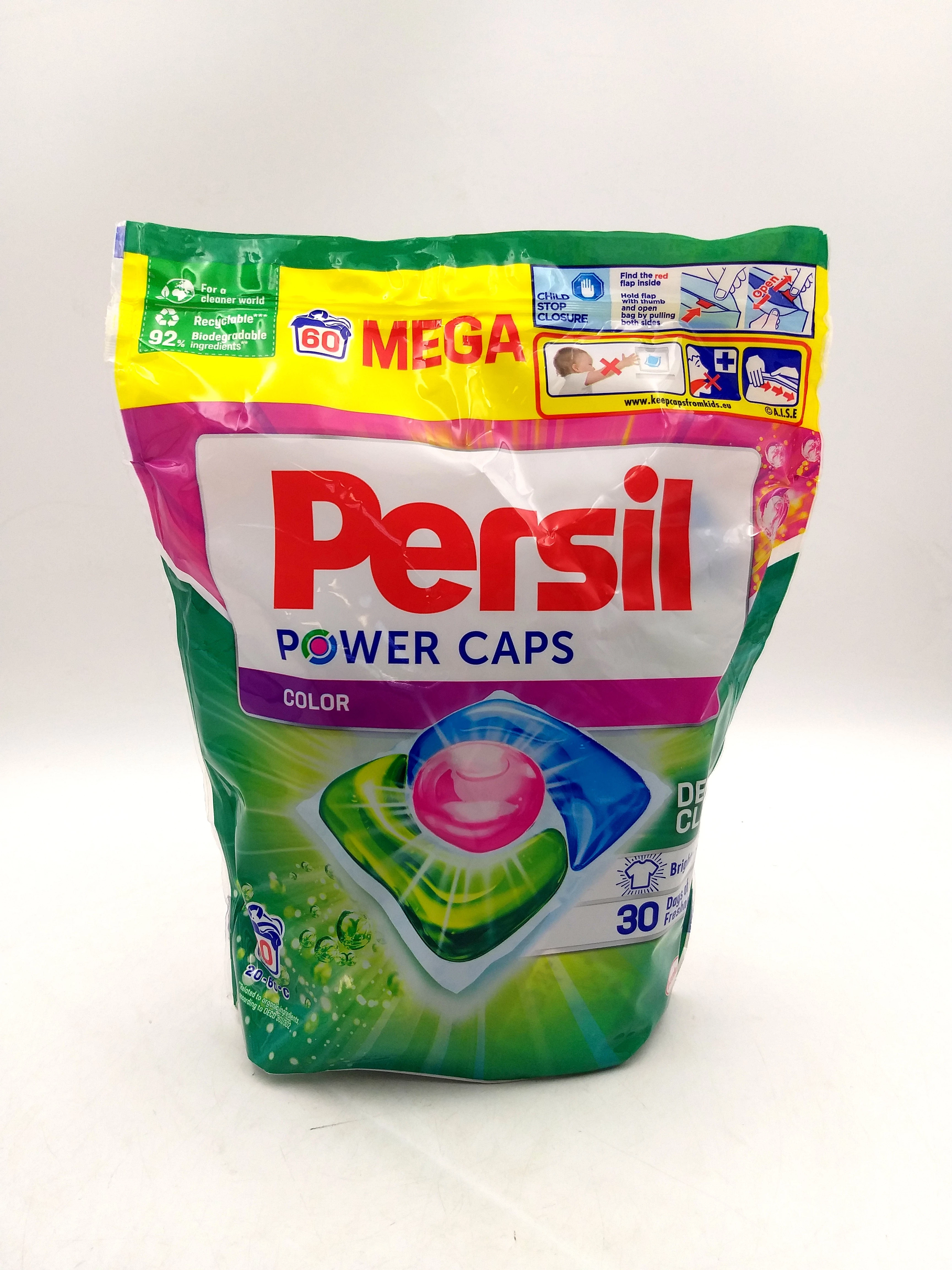 PERSIL POWER CAPS COLOR 60 SZT | Kapsułki i tabletki do prania ...