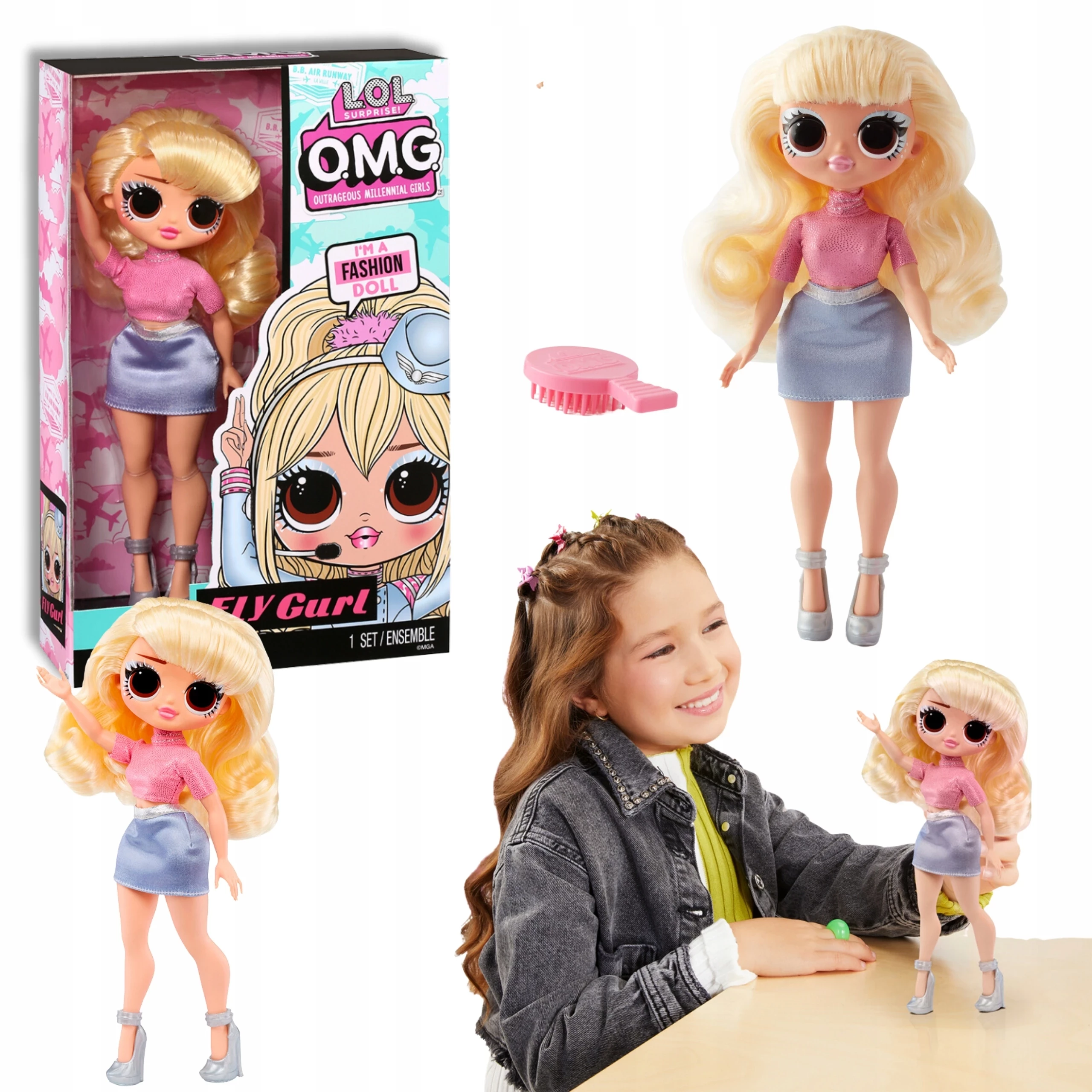 LOL SURPRISE OMG FASHION DOLL LALKA MODOWA FLY GURL | Lalki modowe ...