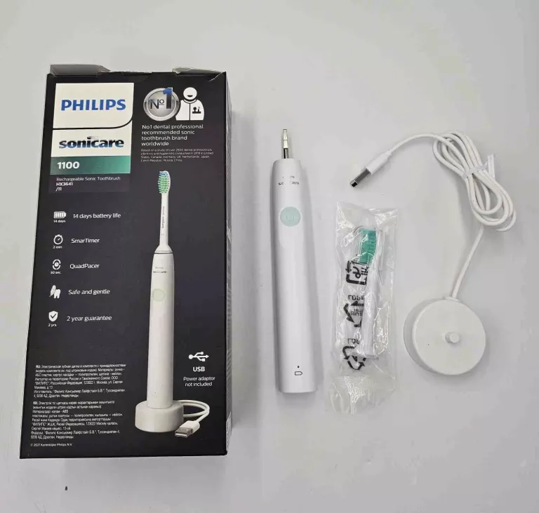 SZCZOTECZKA ELEKTRYCZNA SONICZNA PHILIPS SONICARE 1100 JAK NOWA ...