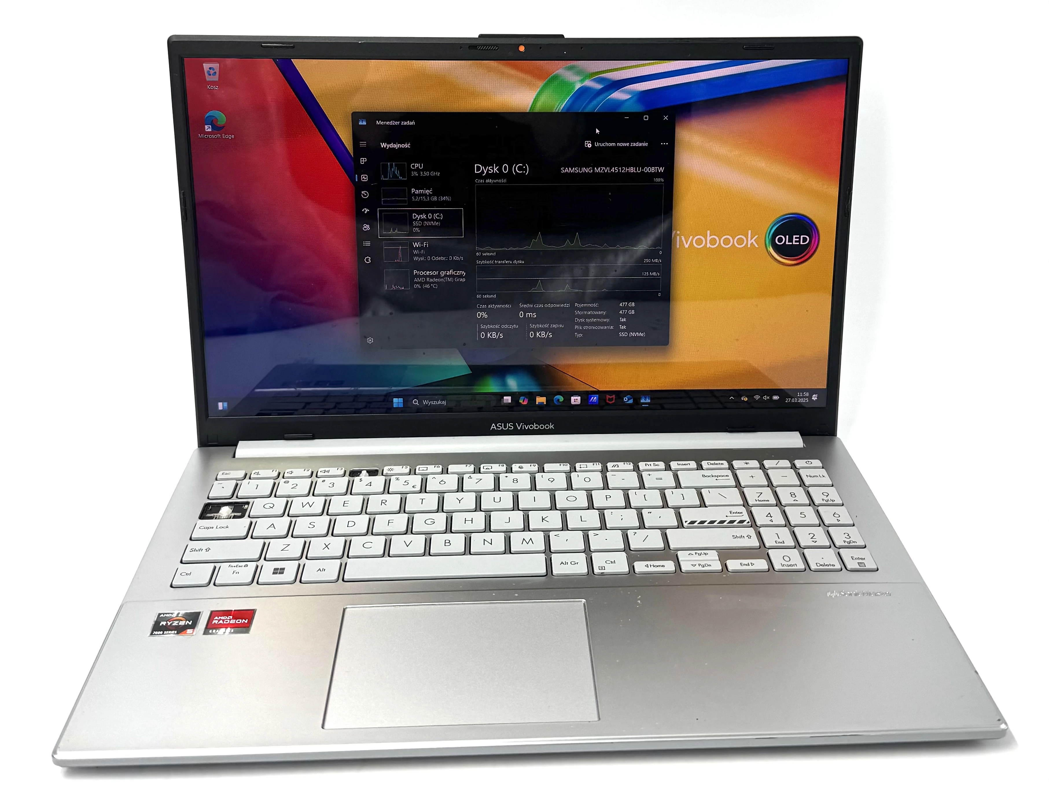 LAPTOP ASUS VIVOBOOK GO E1504FA L1368W | Laptopy | Loombard.pl