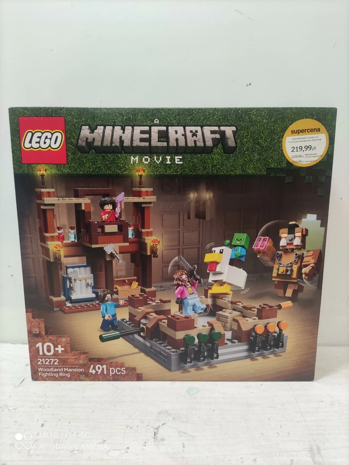 LEGO MINECRAFT 21272 RING WALKI W FOREST SEAT | Minecraft | Loombard.pl