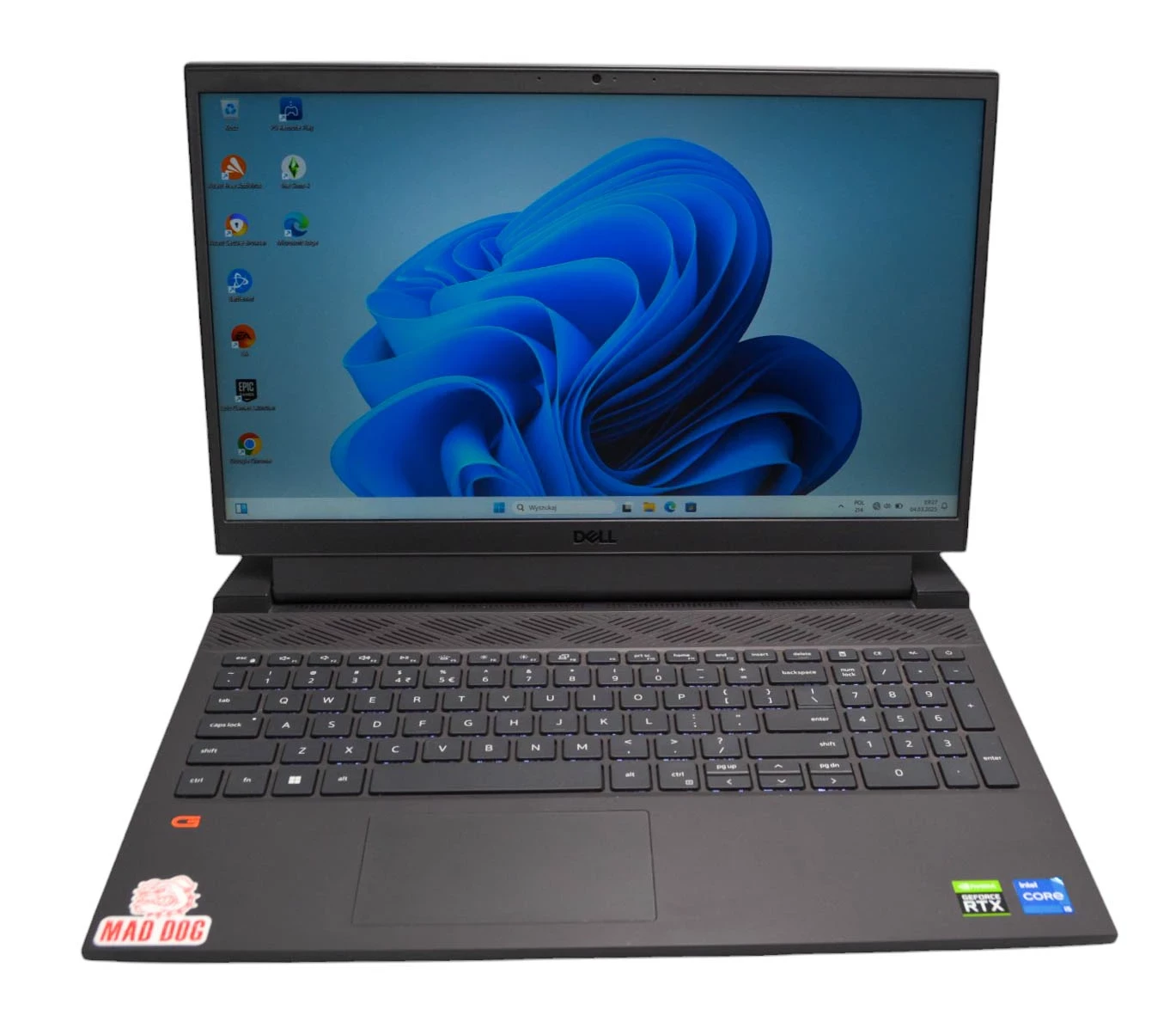 LAPTOP DELL G15 5511 I5-11260H 16 GB/ 512 GB 15.6" FHD WIN 11 RTX 3050 | Loombard.pl