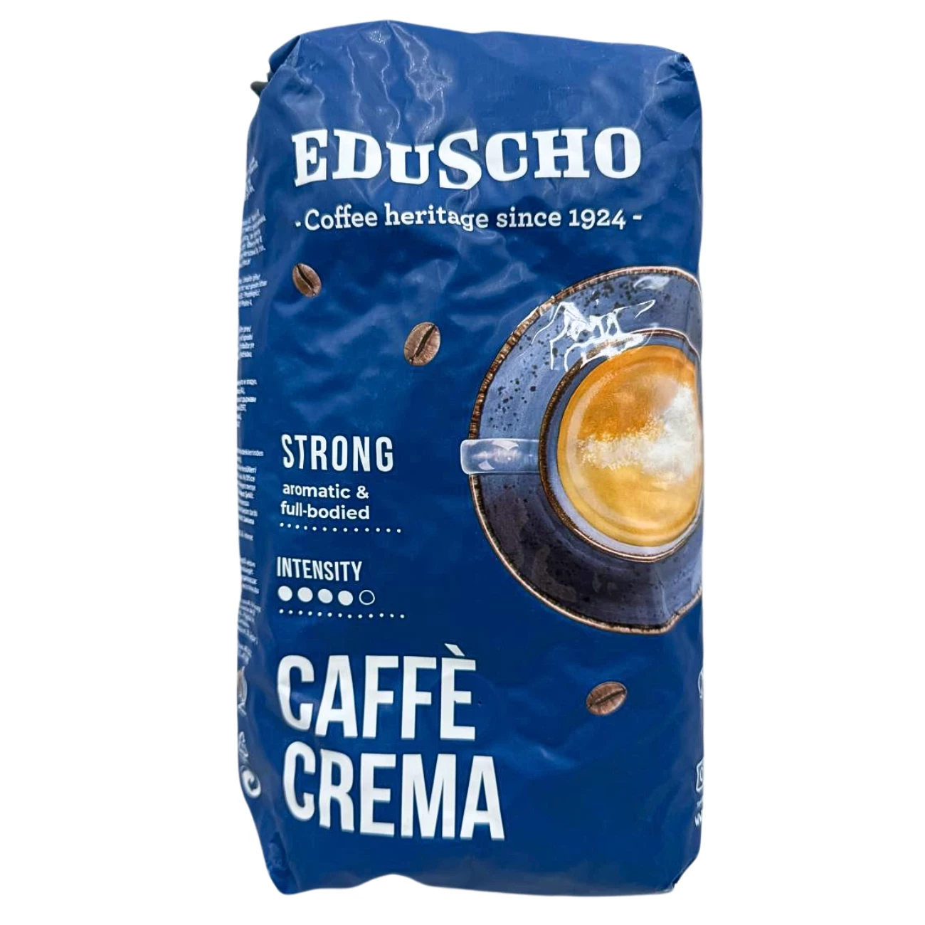 KAWA ZIARNISTA EDUSCHO CAFFE CREMA STRONG 1000 G | Kawa ziarnista ...