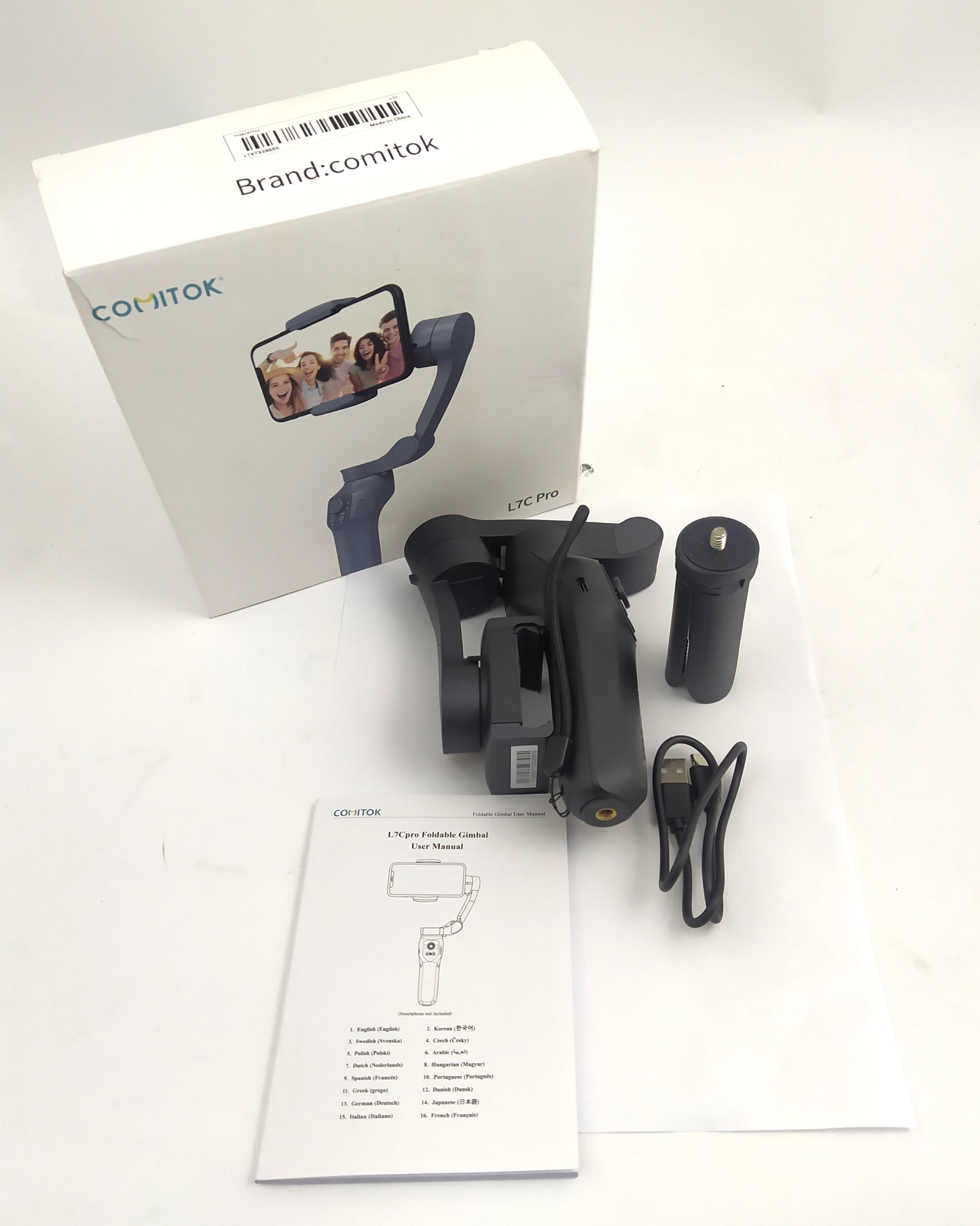 GIMBAL COMITOK L7C PRO | Stabilizatory obrazu dla aparatów i kamer | Loombard.pl