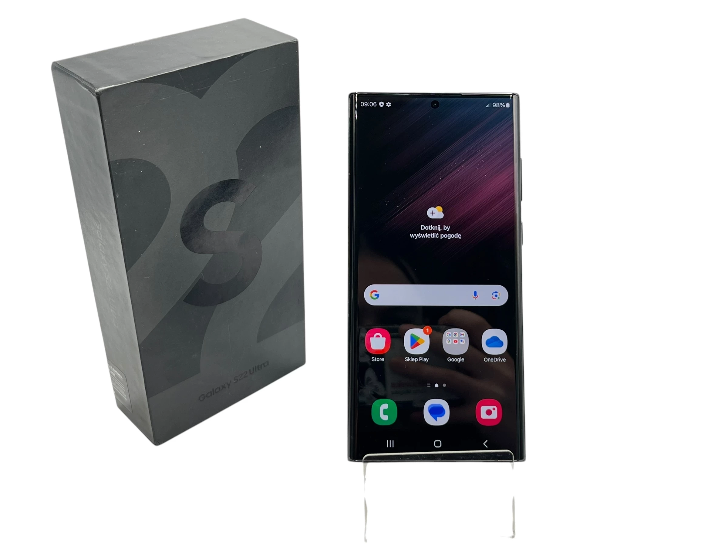 SMARTFON SAMSUNG GALAXY S22 ULTRA 12 GB / 256 GB 5G CZARNY | Smartfony i telefony komórkowe ...