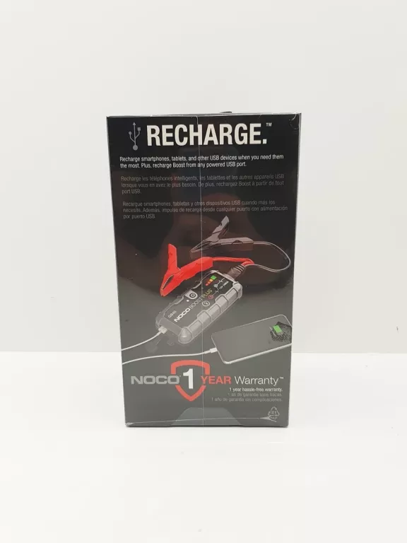 NOCO GB40 ŁADOWARKA BOOSTER PLUS 12V 1000A - URZĄDZENIE ROZRUCHOWE | Loombard.pl