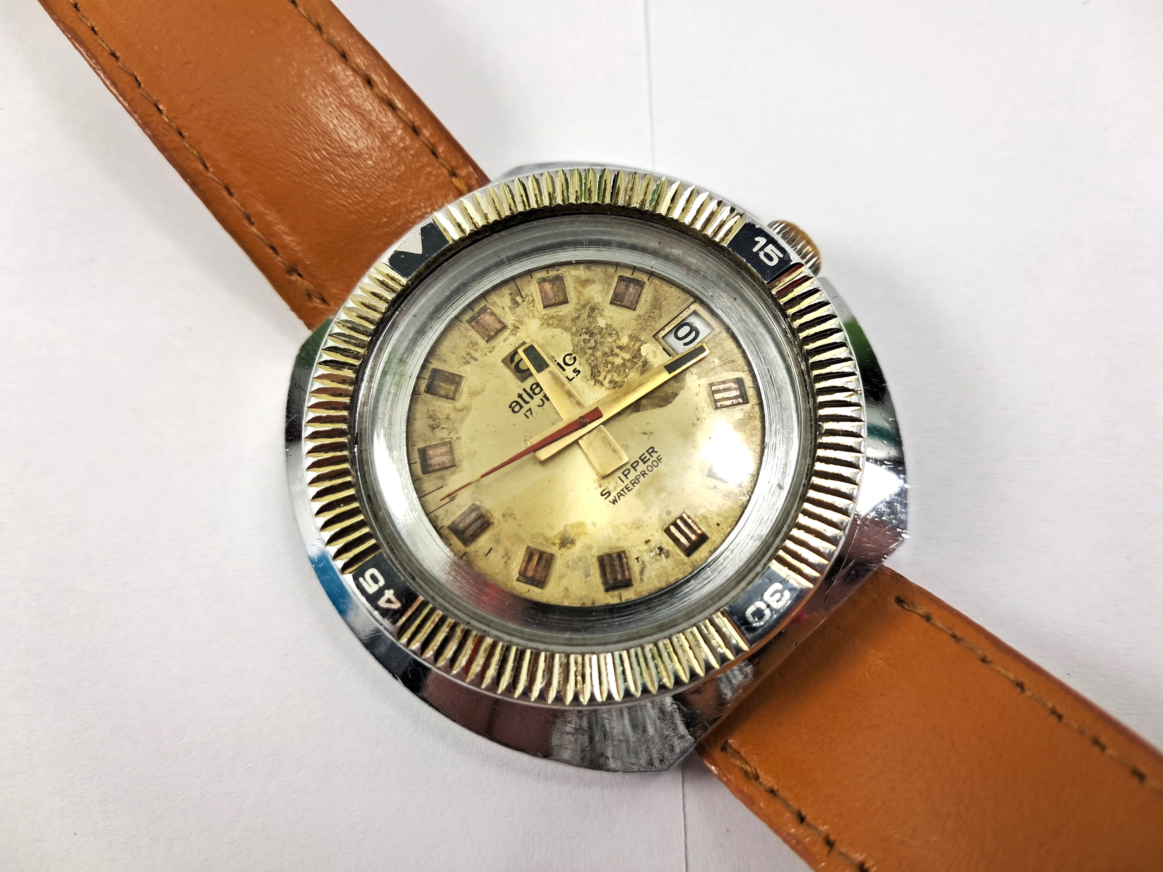 ZEGAREK MĘSKI ATLANTIC SKIPPER AUTOMATIC VINTAGE | Męskie | Loombard.pl