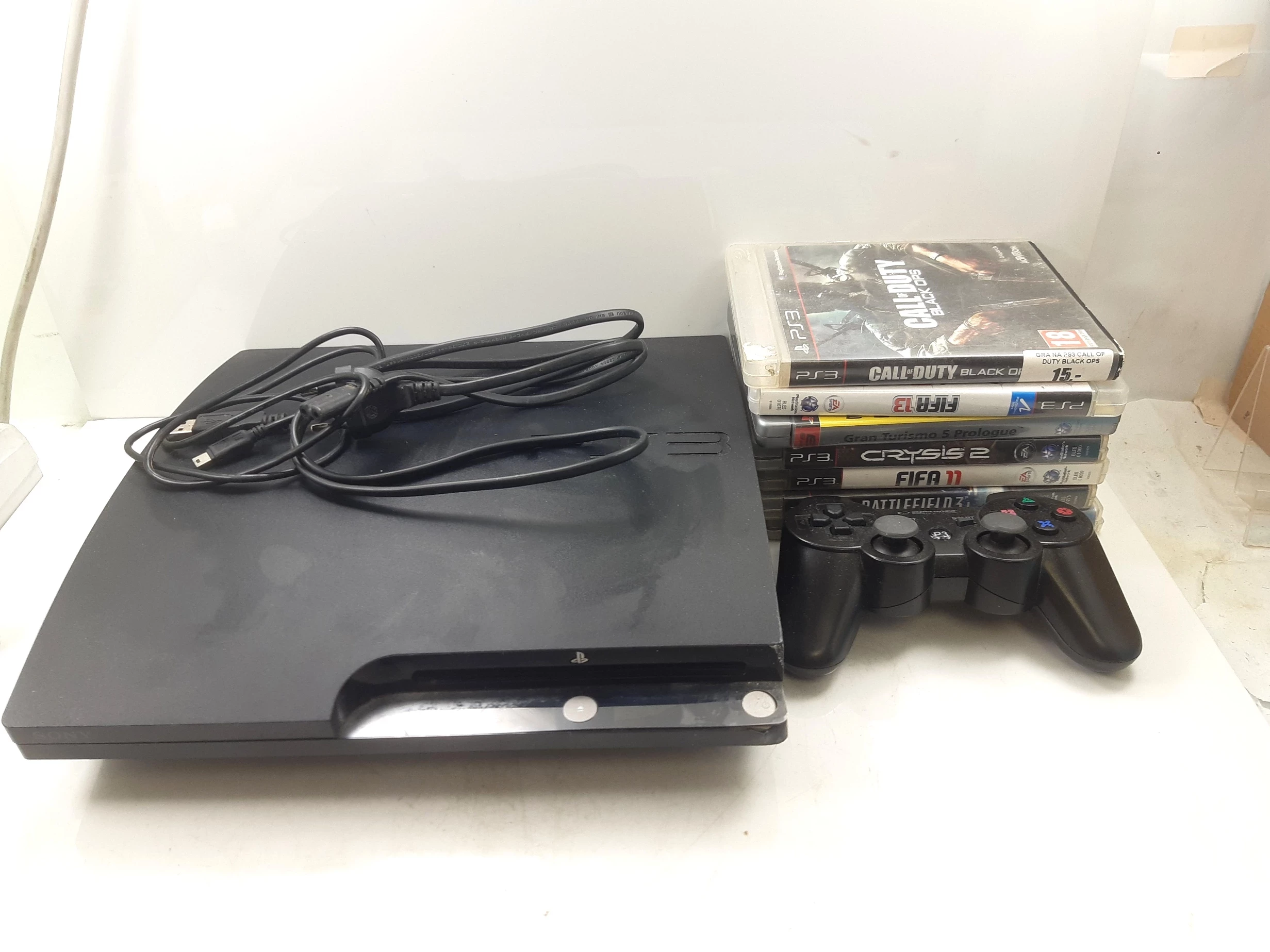 KONSOLA SONY PS3 CECH-2004B ZESTAW GIER PAD #OPIS | Konsole | Loombard.pl