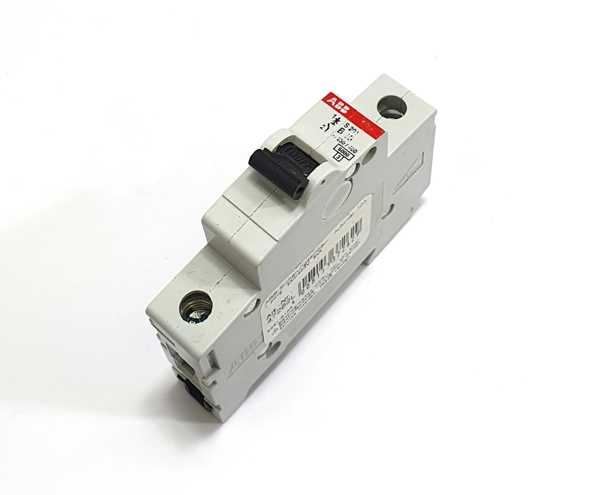 ABB S201-B10 WYŁĄCZNIK AUTOMATYCZNY 10A B 1-BIEGUNOWY | Zabezpieczenia i rozdzielnice | Loombard.pl