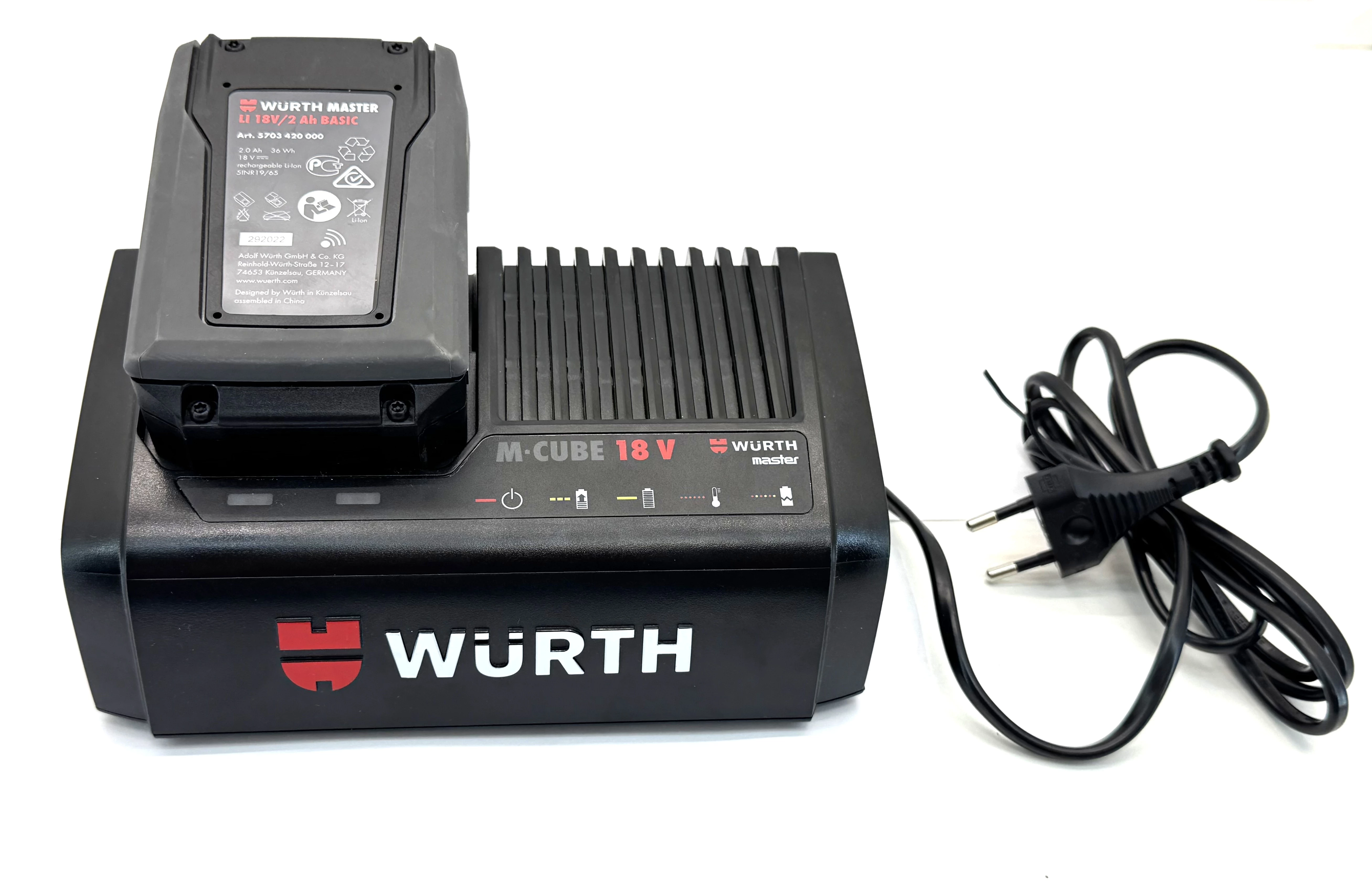 ŁADOWARKA WURTH MASTER ALG 18/4 BASIC + AKU. WURTH MASTER 2AH LI 18V M ...