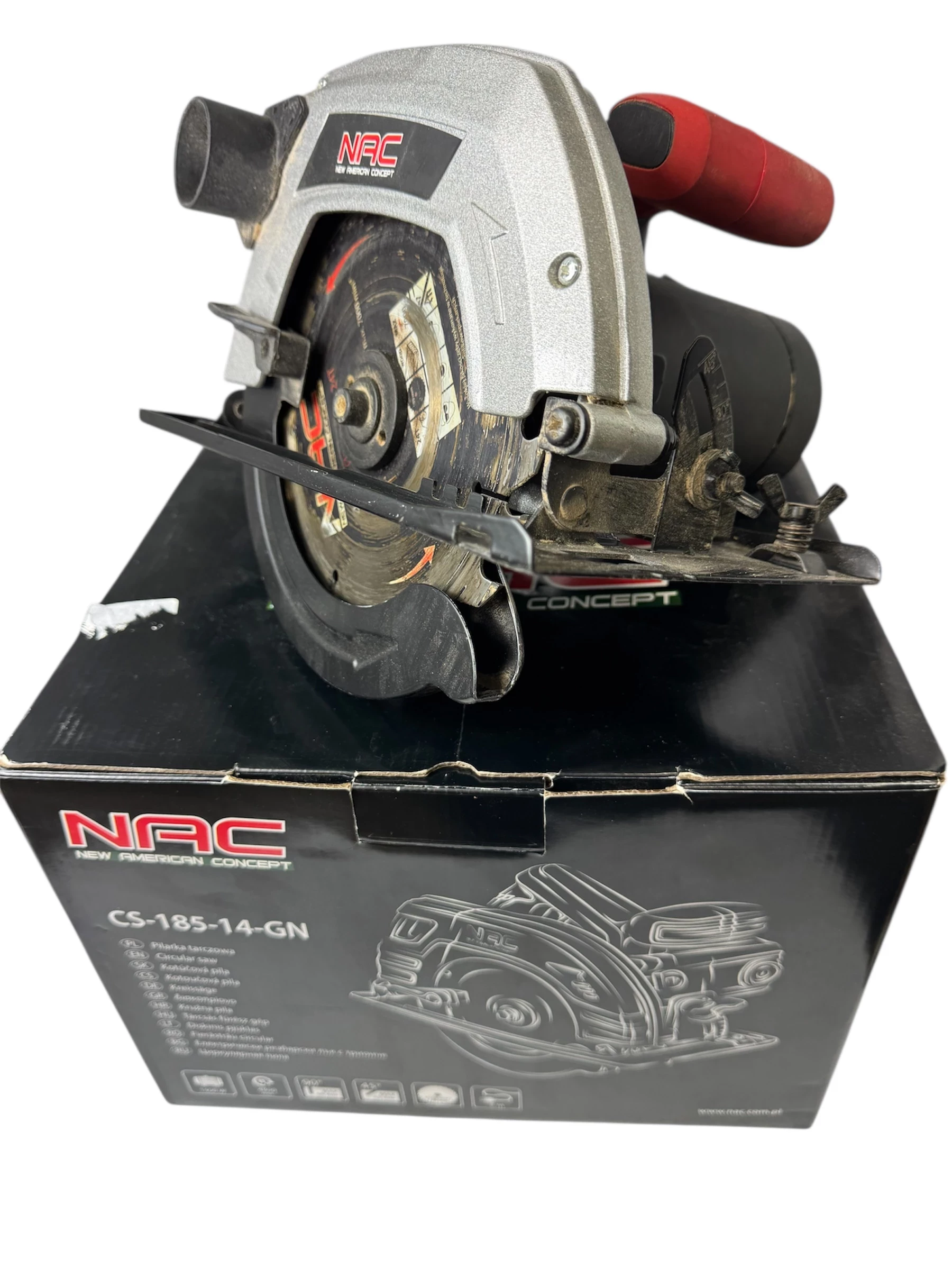 NAC CS-185-14-GN PILARKA TARCZOWA ELEKTRYCZNA | Piły tarczowe | Loombard.pl