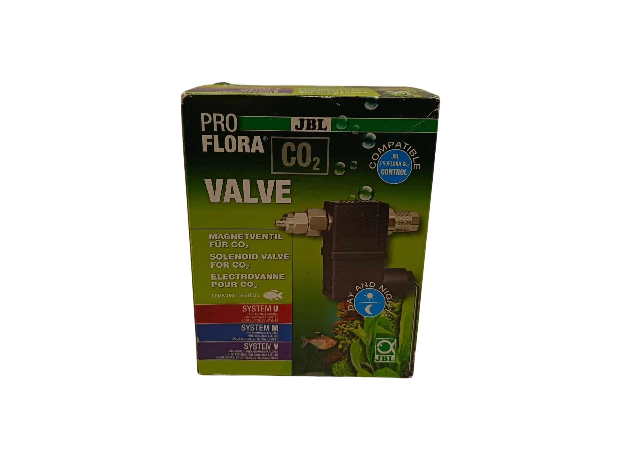 ELEKTROZAWÓR MAGNETYCZNY JBL PROFLORA CO2 VALVE U/M/V ZAPAKOWANE ...