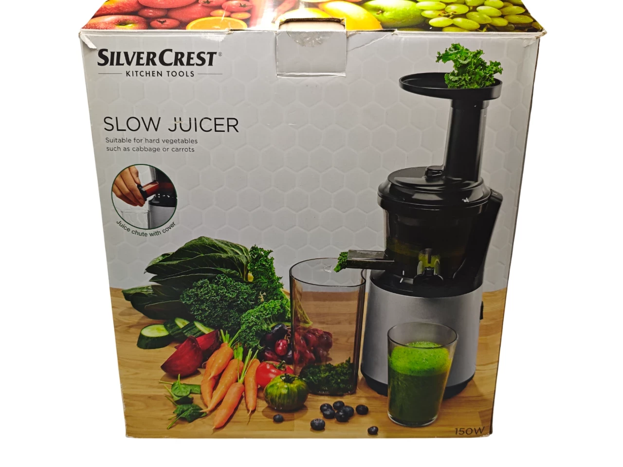 WYCISKARKA SILVERCREST KITCHEN SSJ 150 KPL | Wyciskarki wolnoobrotowe ...
