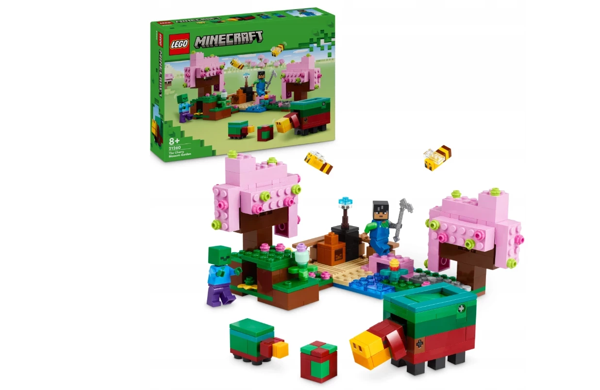 LEGO MINECRAFT 21260 WIŚNIOWY OGRÓD | Minecraft | Loombard.pl