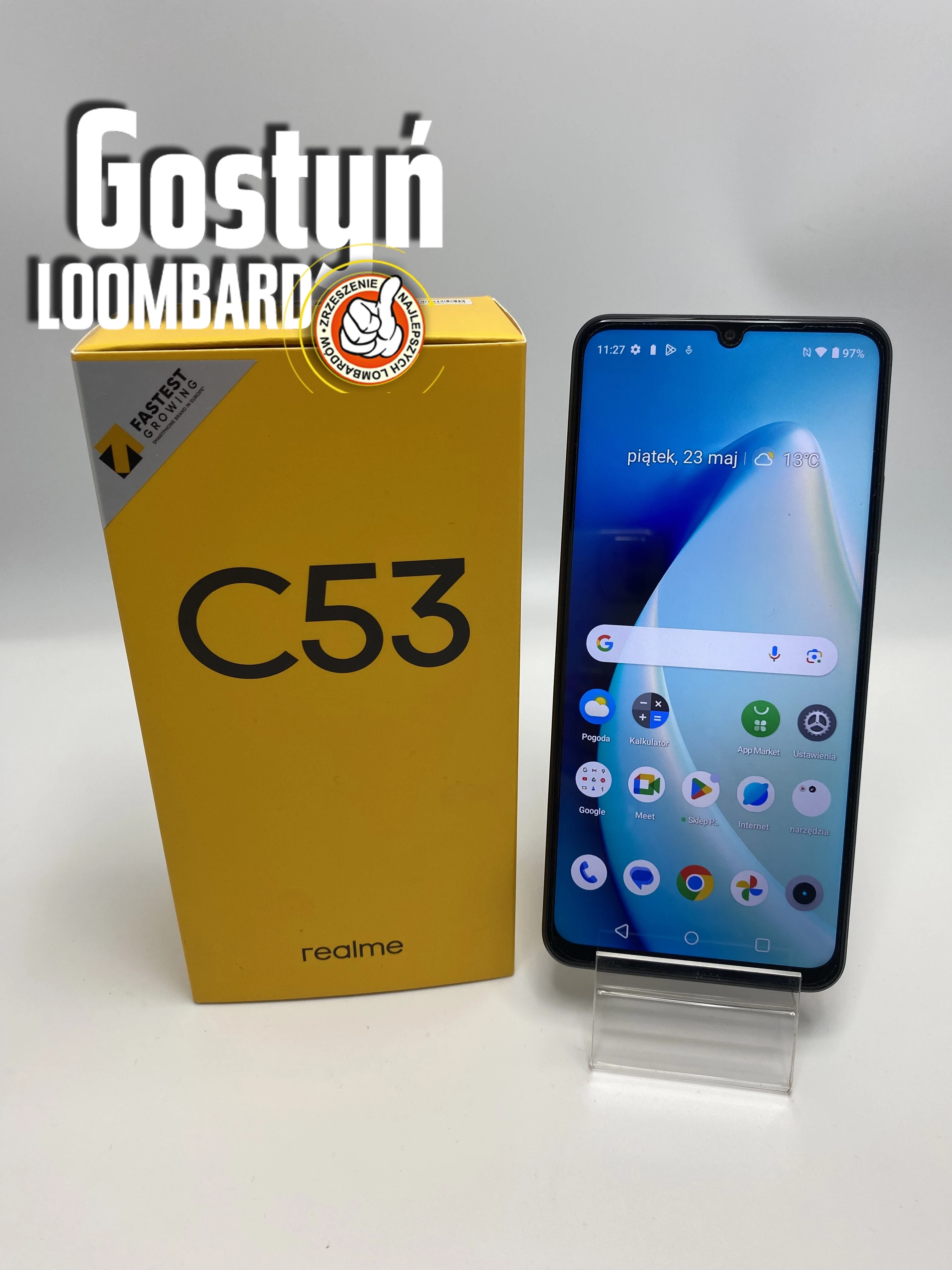 SMARTFON REALME C53 6 GB / 128 GB 4G (LTE) CZARNY | Smartfony i telefony komórkowe | Loombard.pl