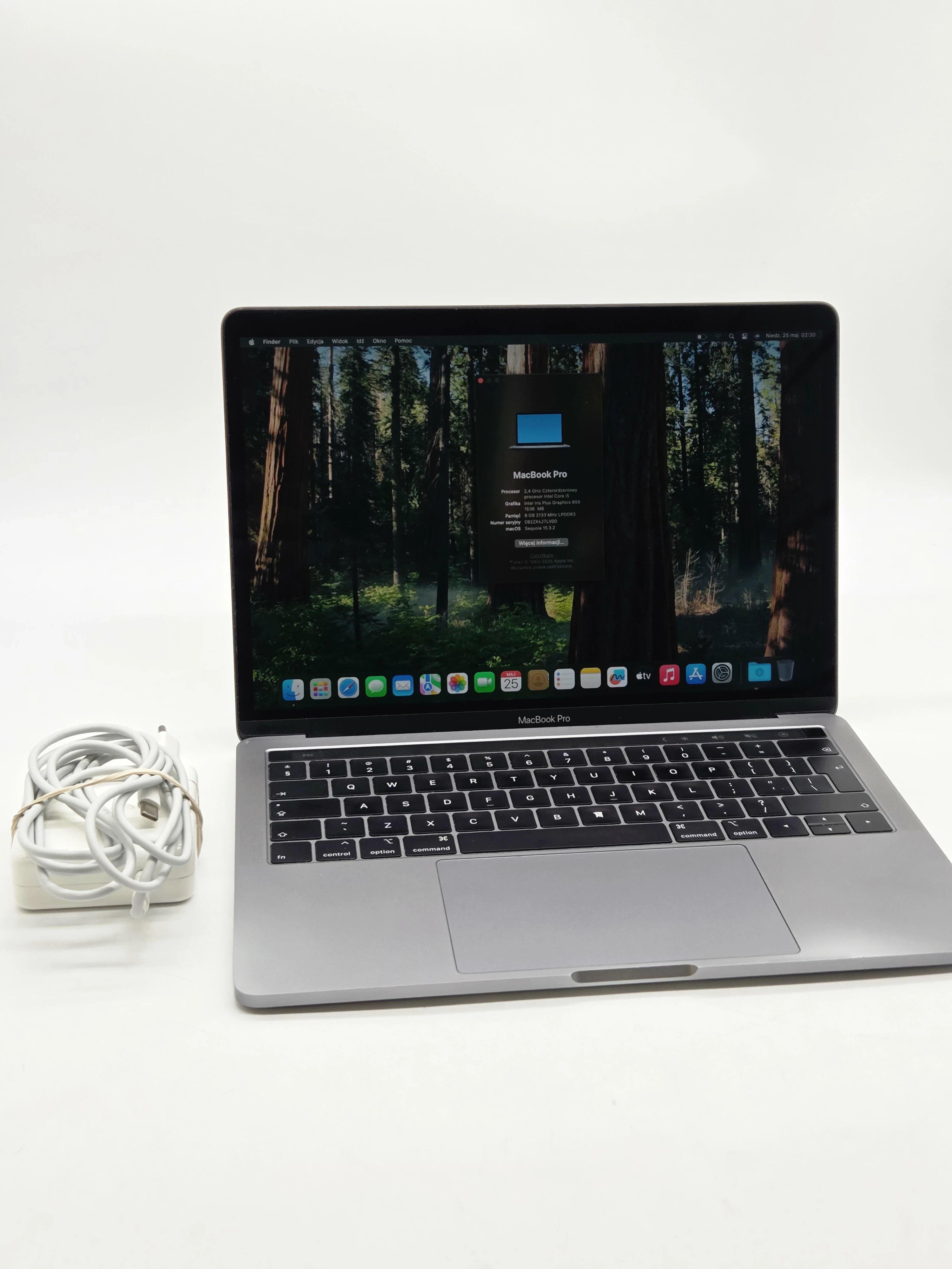 LAPTOP APPLE MACBOOK PRO 13" A1989 2019R / I5 / 8GB / 500GB SSD ...