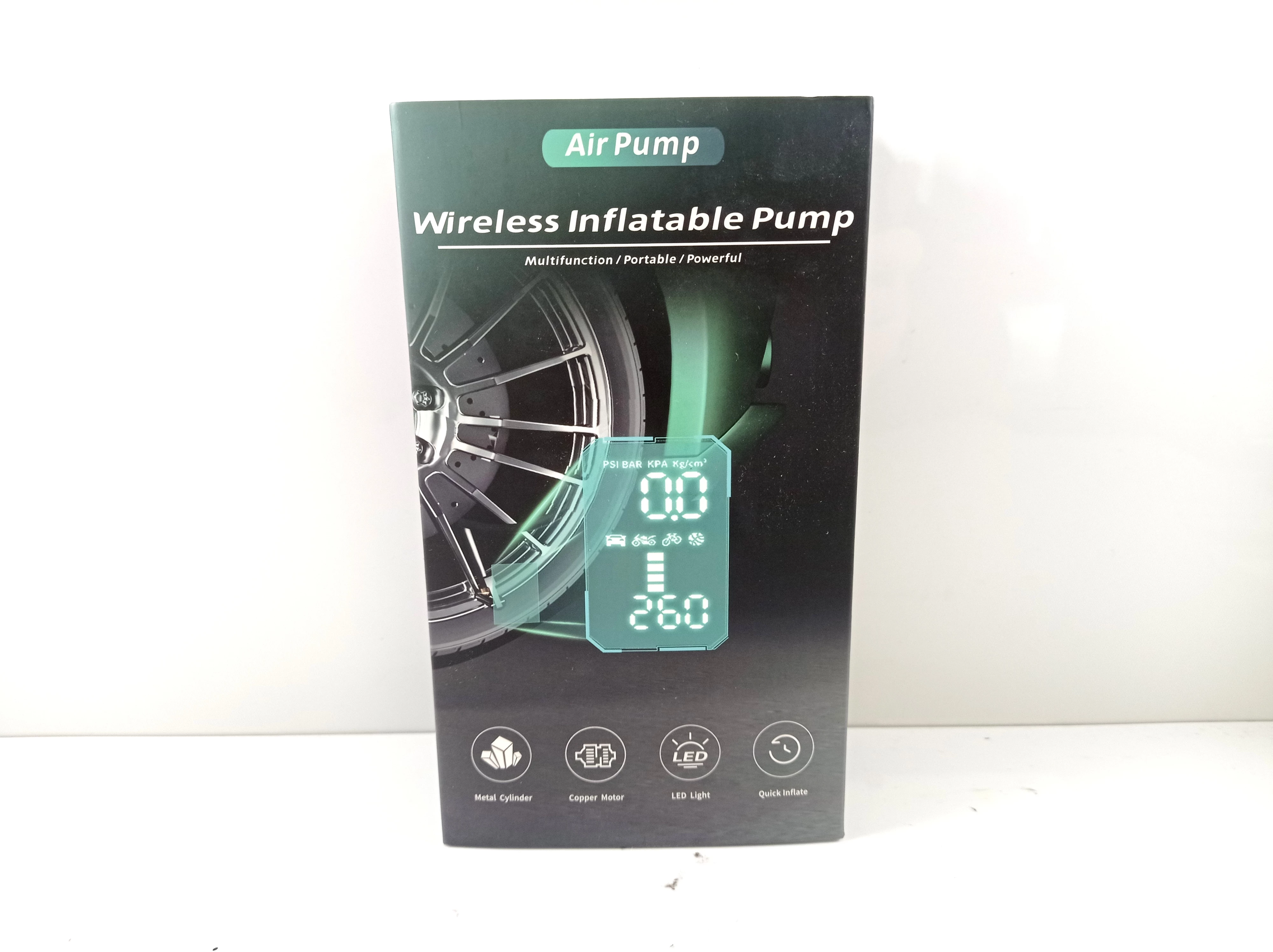 KOMPRESOR SAMOCHODOWY POMPKA ELEKTRYCZNA SPRĘŻARKA MODEL P003 | Loombard.pl