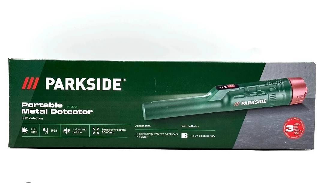 PARKSIDE PARKSIDE PORTABLE METAL DETECTOR | Wykrywacze | Loombard.pl