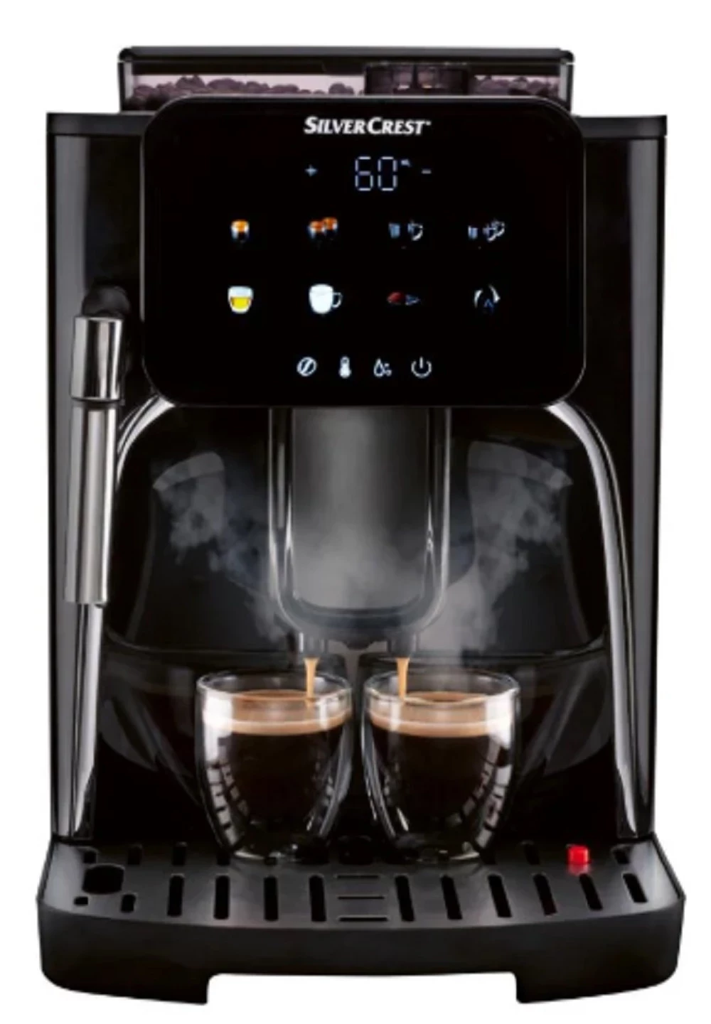 SILVERCREST KITCHEN TOOLS AUTOMATYCZNY EKSPRES CIŚNIENIOWY, 1450 W ...
