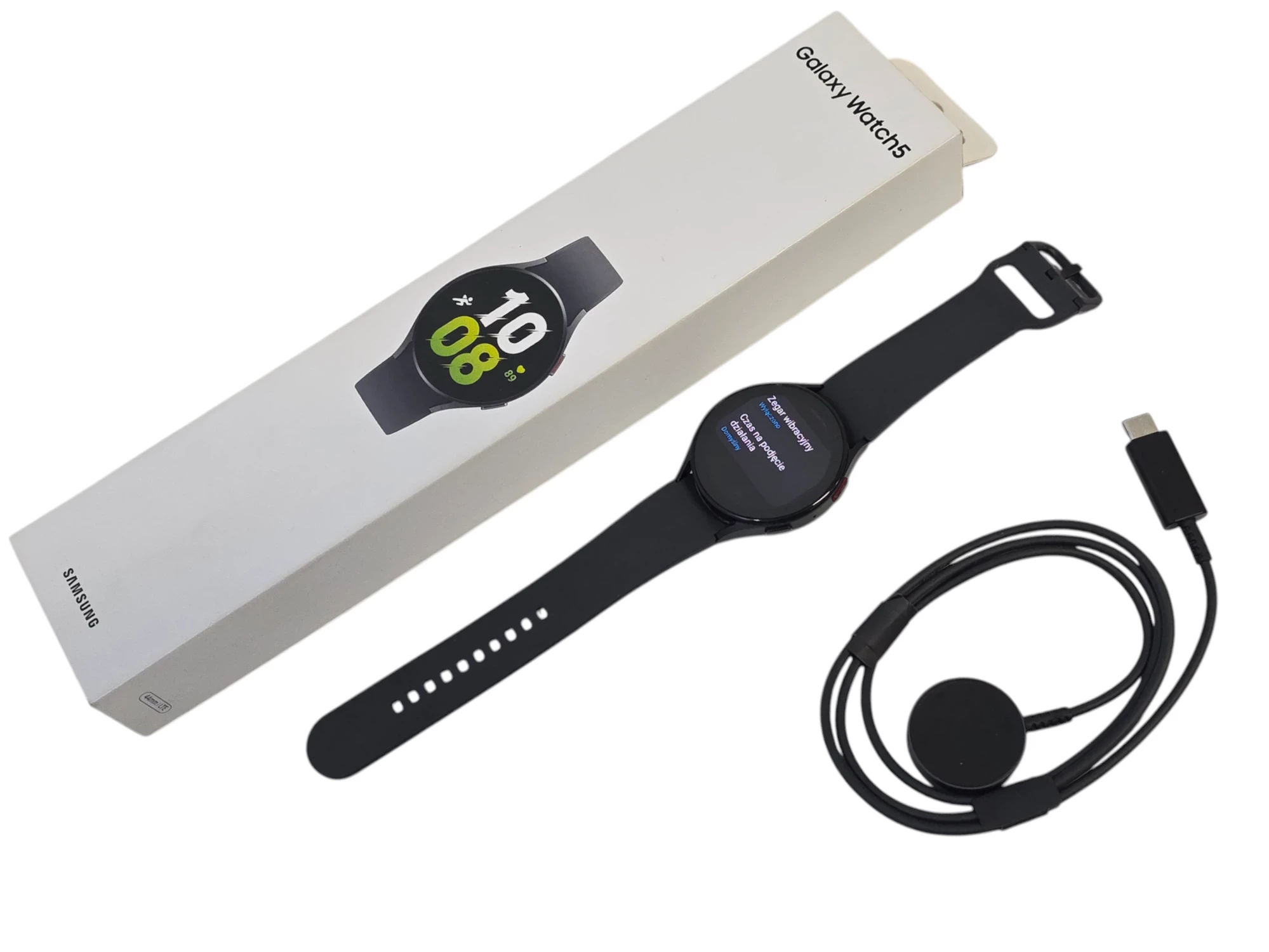 SAMSUNG GALAXY WATCH 5 LTE GPS 44MM CZARNY (R915) | Smartwatche ...