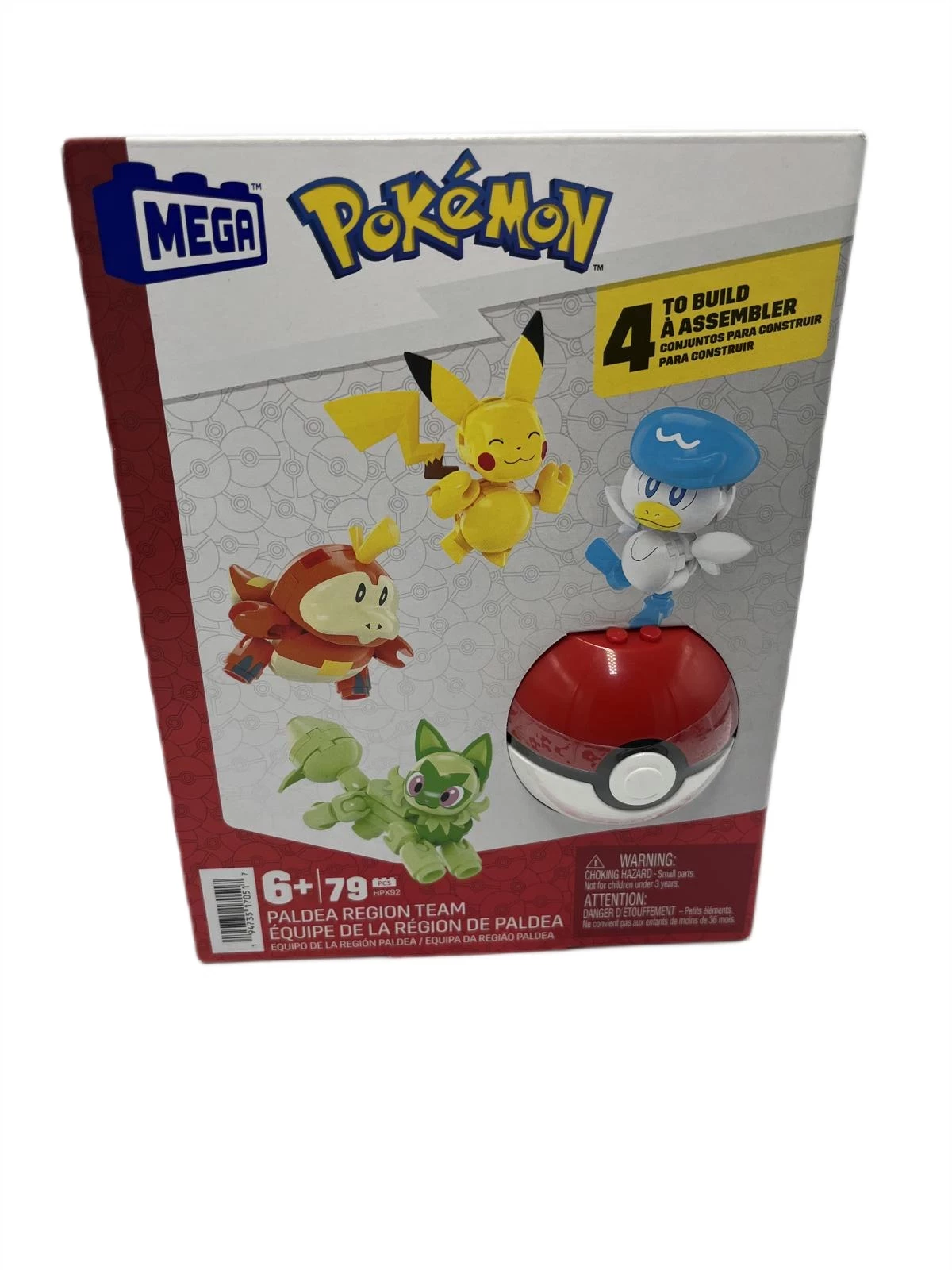 MEGA CONSTRUX POKEMON PALDEA REGION TEAM MATTEL | Plastikowe | Loombard.pl