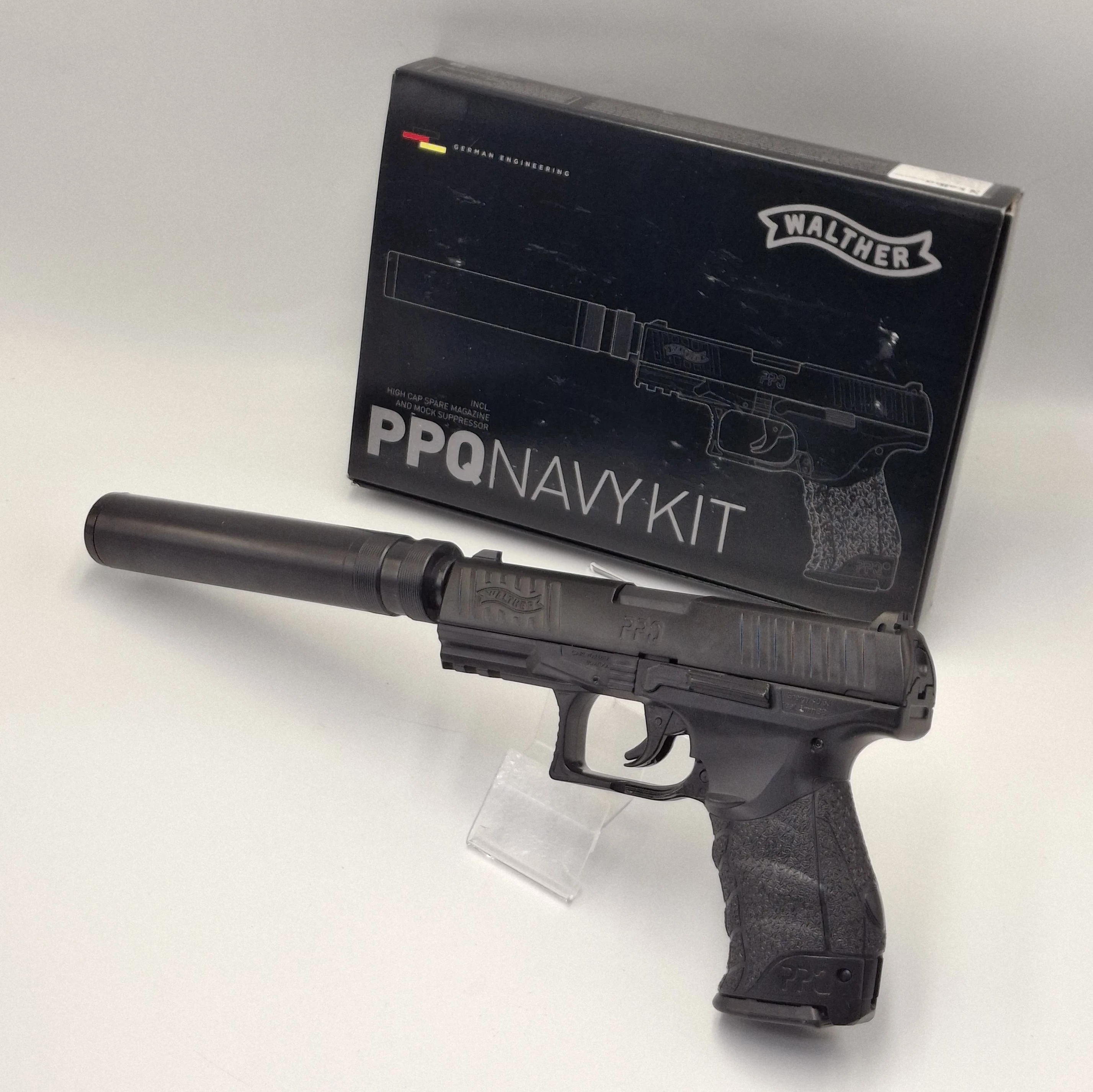 PISTOLET ASG WALTHER PPQ NAVY KIT | Pistolety i rewolwery | Loombard.pl