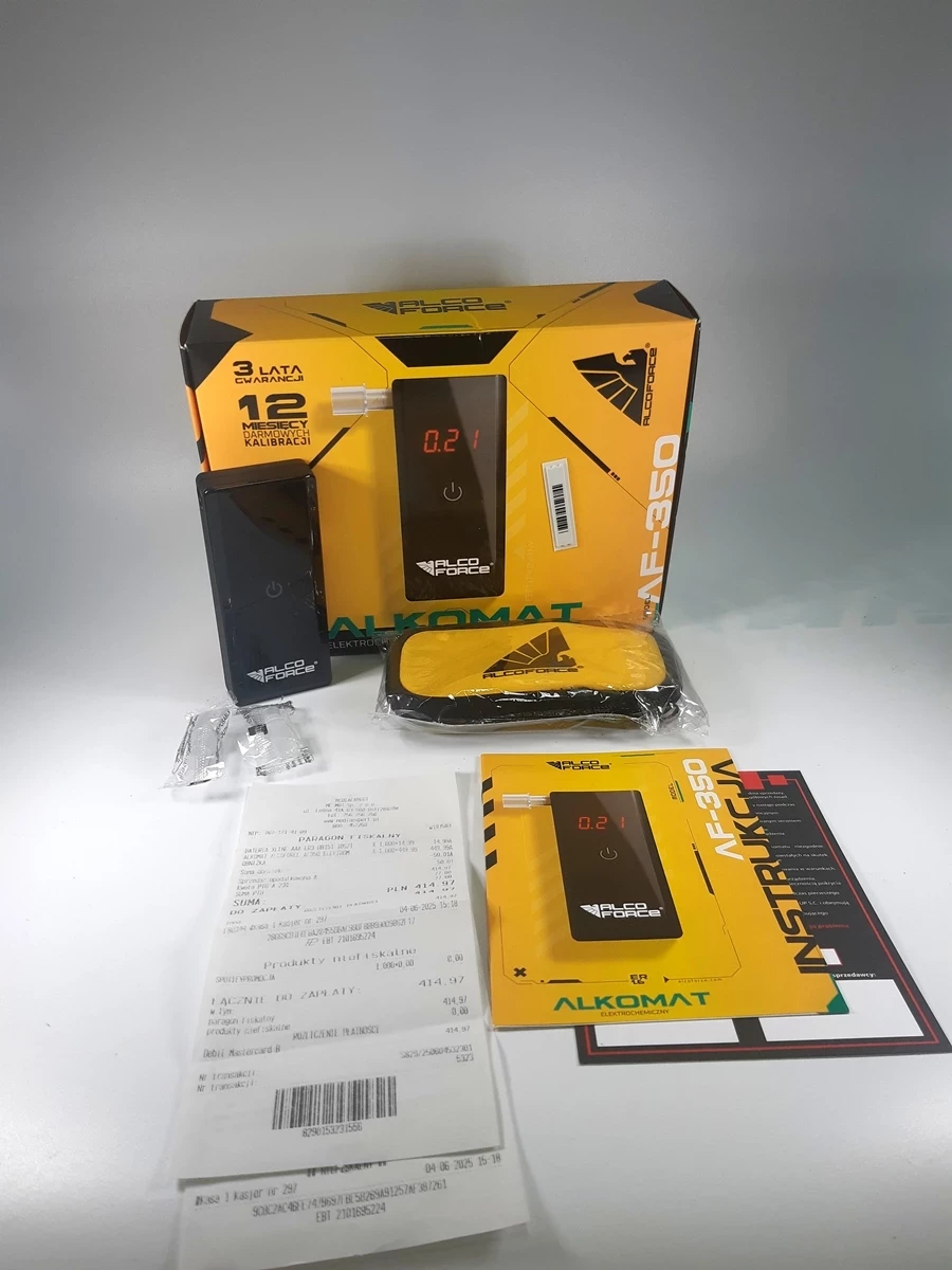 ALKOMAT ALCOFORCE AF350 KOMPLET | Alkomaty | Loombard.pl