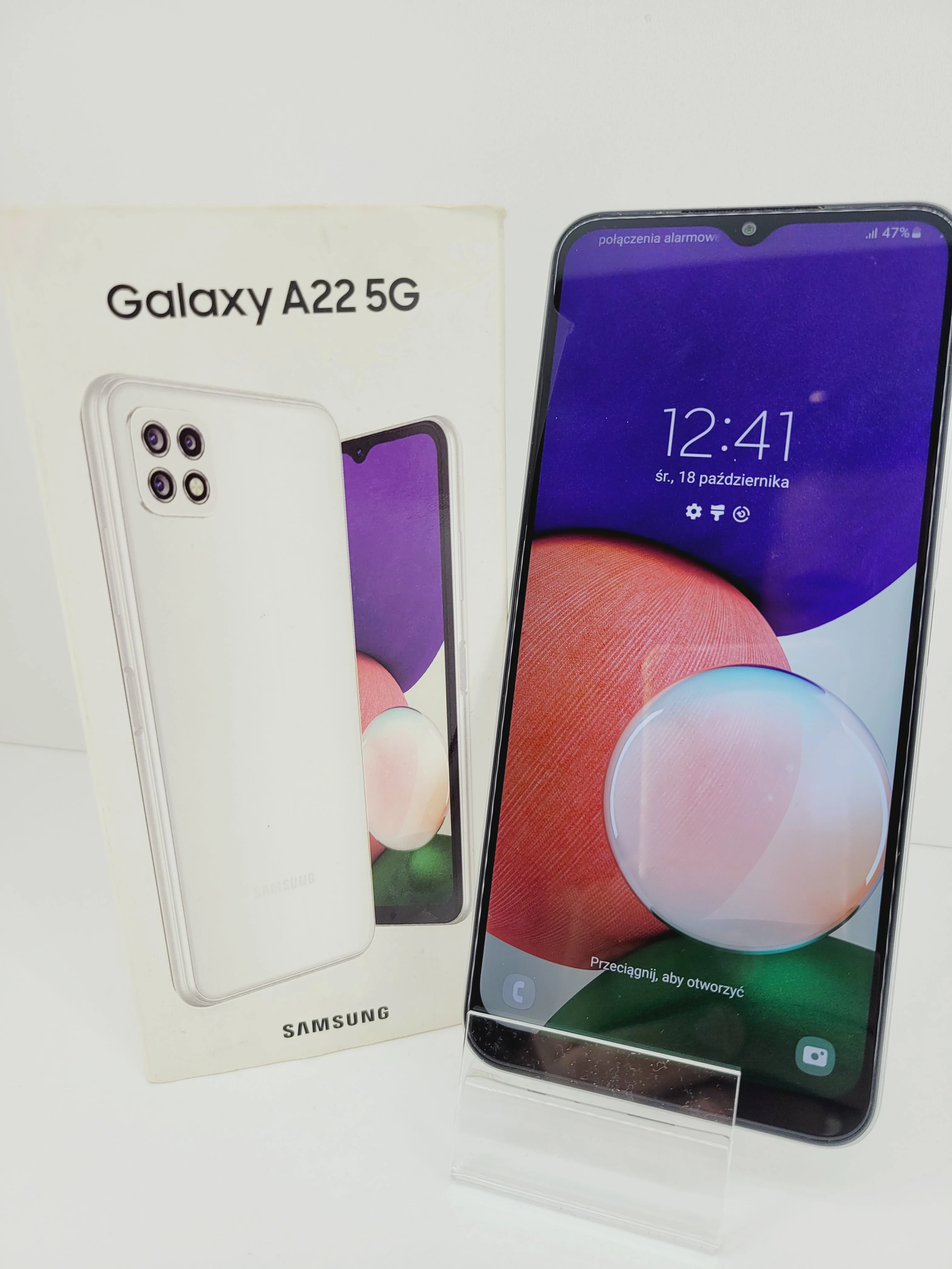 SMARTFON SAMSUNG GALAXY A22 4 GB / 128 GB 5G BIAŁY | Smartfony i ...