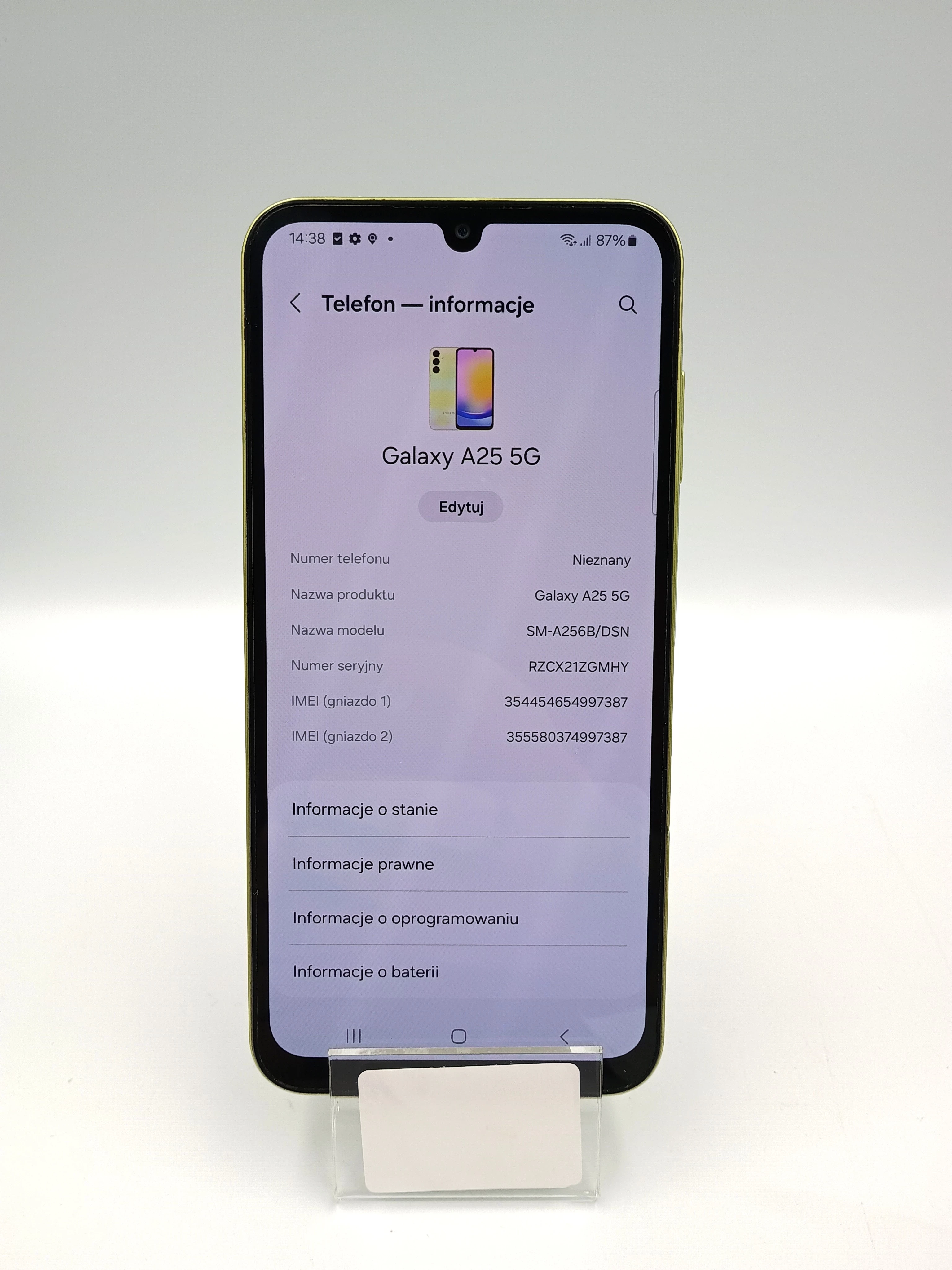 TELEFON SAMSUNG GALAXY A25 5G 6/128GB PLUS | Smartfony i telefony ...