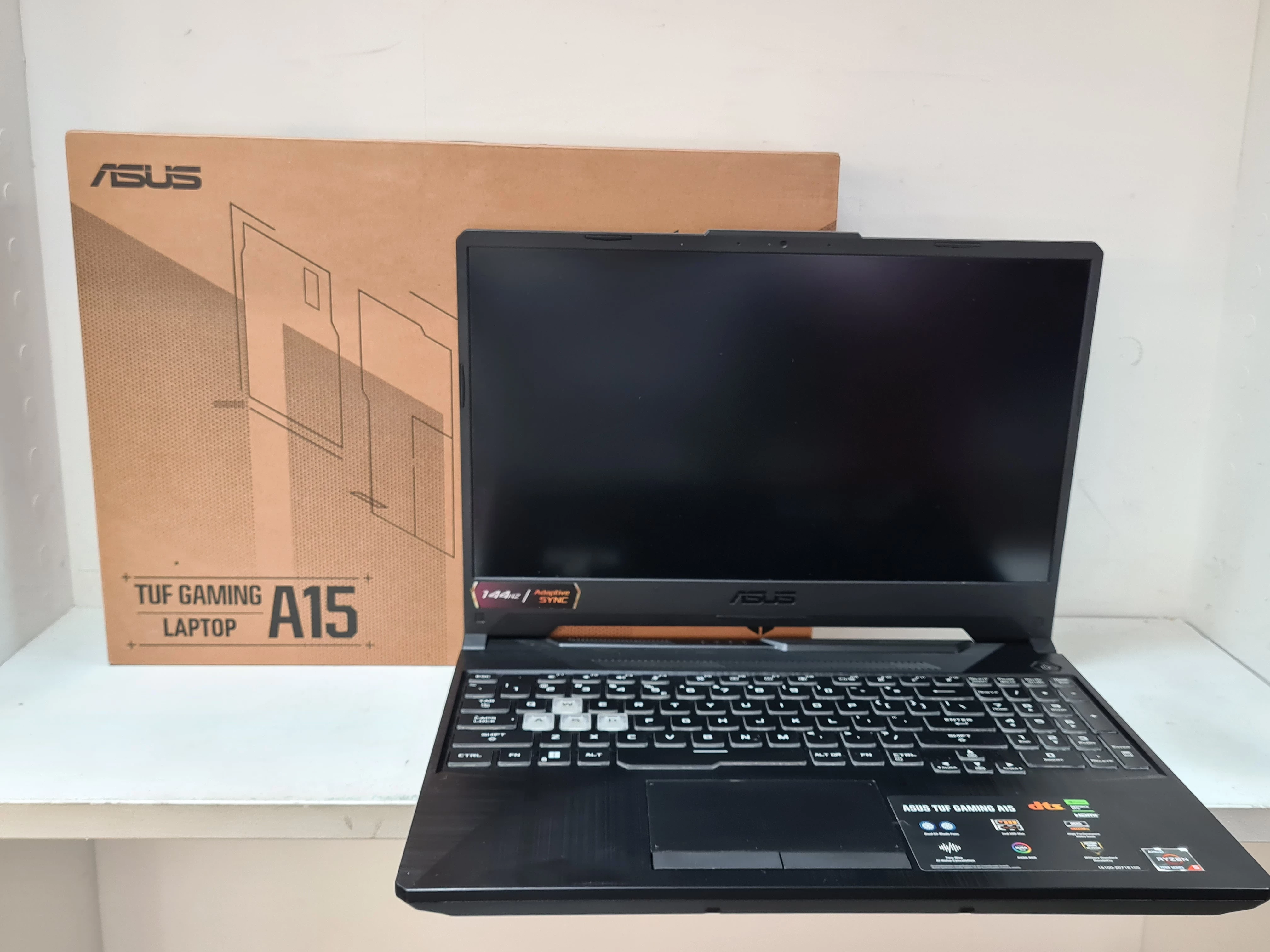 LAPTOP ASUS TUF GAMING A15 FA506N RYZON 5 16GB 512 GB KOMPLET | Loombard.pl
