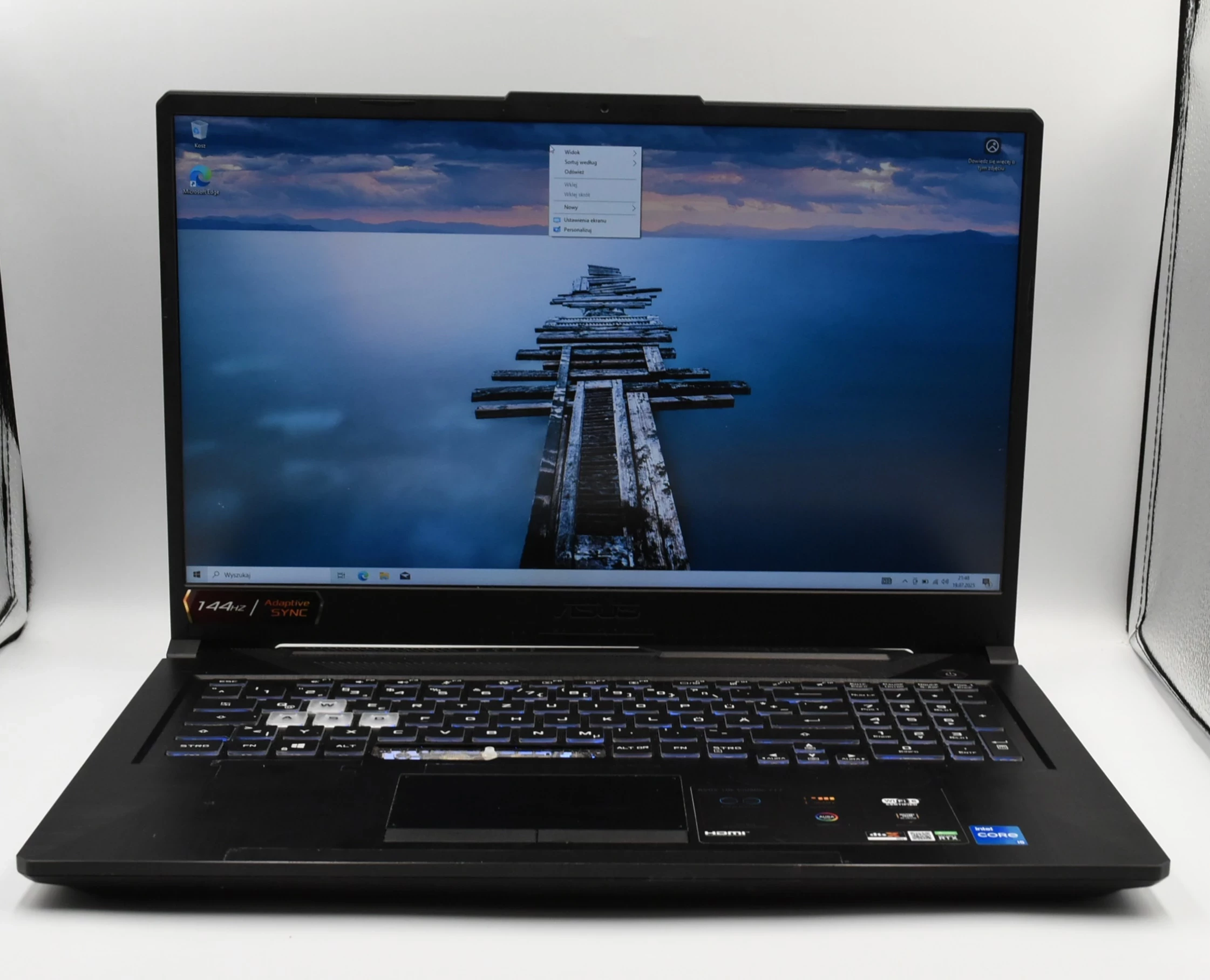 ASUS TUF GAMING F17 144HZ I5-11400H RTX3050 17.3" #OPIS | Laptopy ...