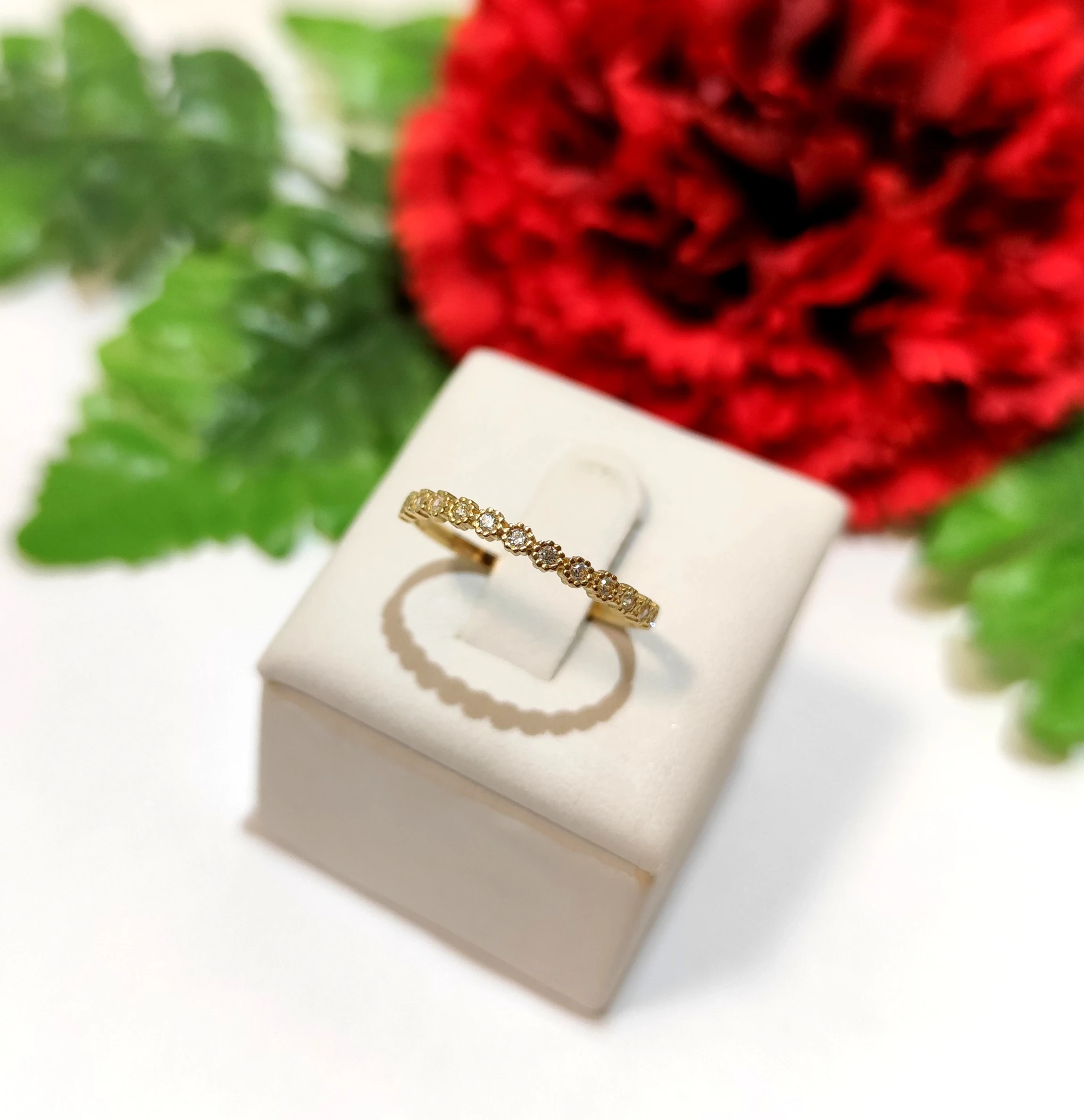 ZŁOTY DELIKATNY PIERŚCIONEK PR 585 | Pierścionki, obrączki | Loombard.pl