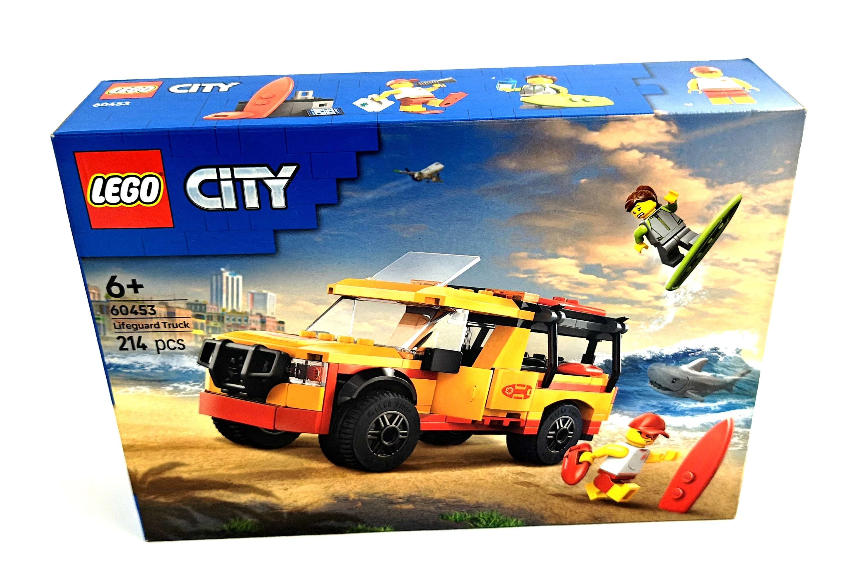 KLOCKI LEGO 60453 FURGONETKA RATOWNIKÓW PLAŻOWYCH | City | Loombard.pl