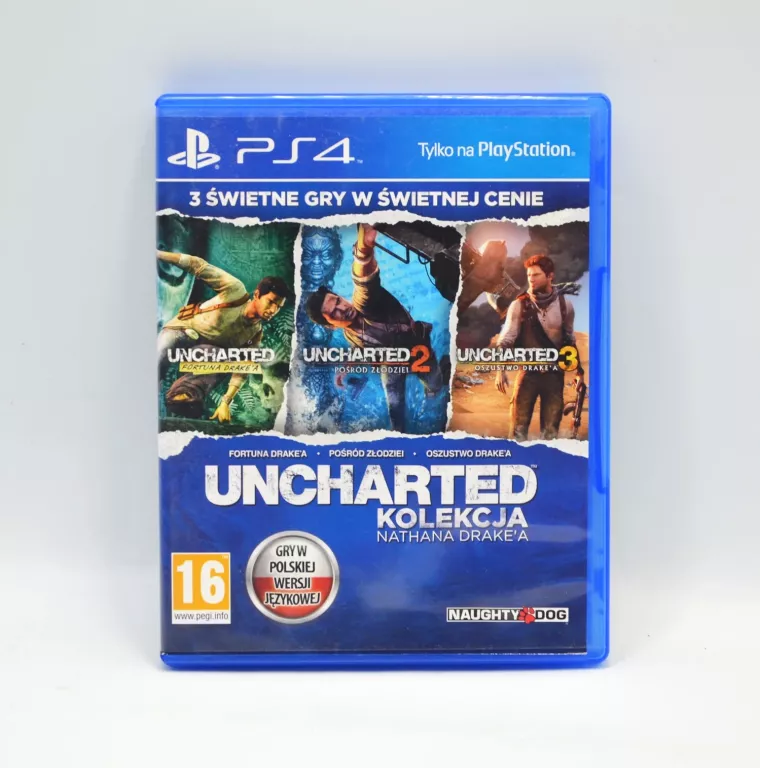 PS4 UNCHARTED THE NATHAN DRAKE COLLECTION PL | Gry na konsole | Loombard.pl