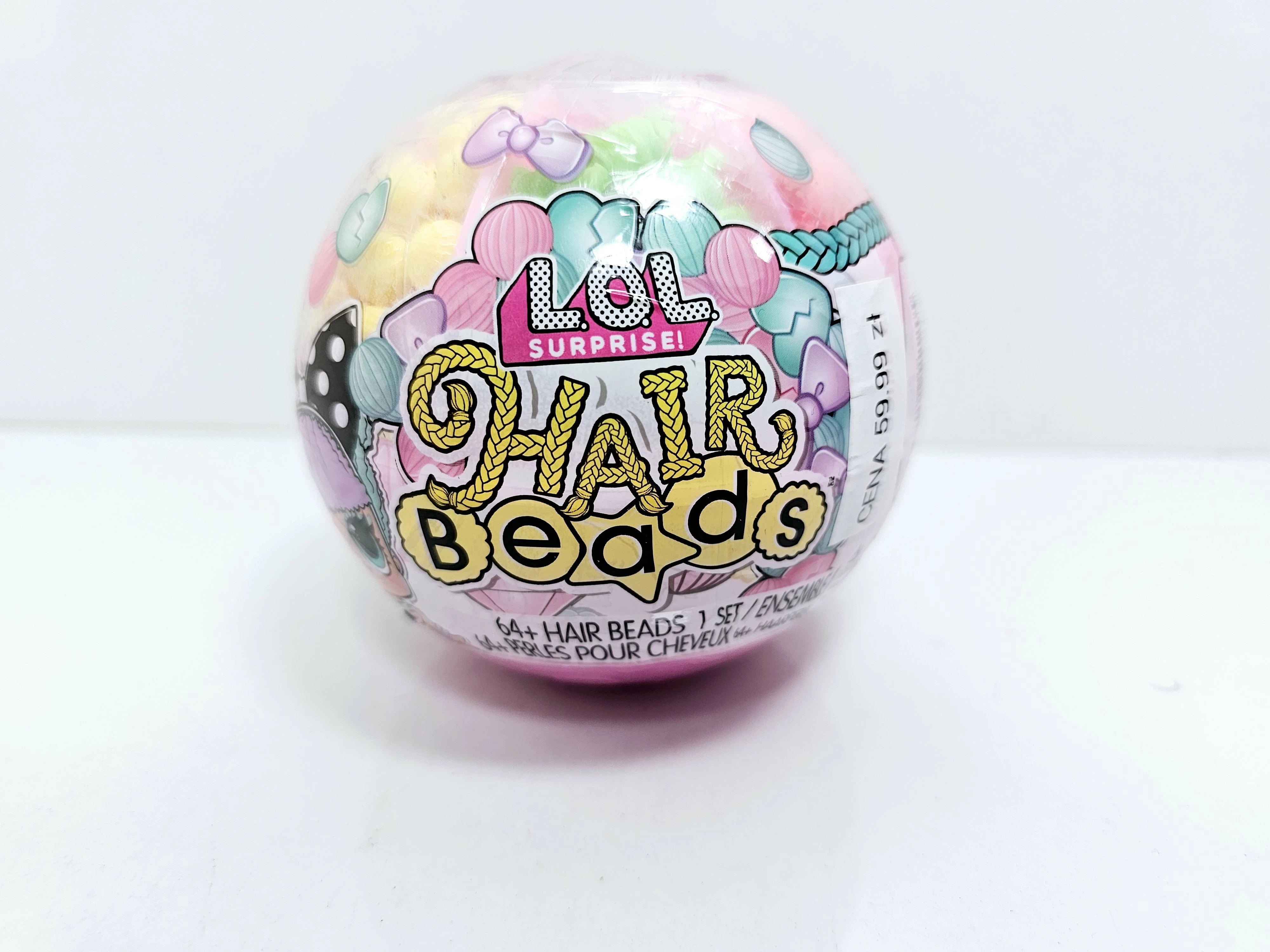 L.O.L. SURPRISE - LALECZKA LOL W KULI NIESPODZIANCE HAIR BEADS 511205 ...