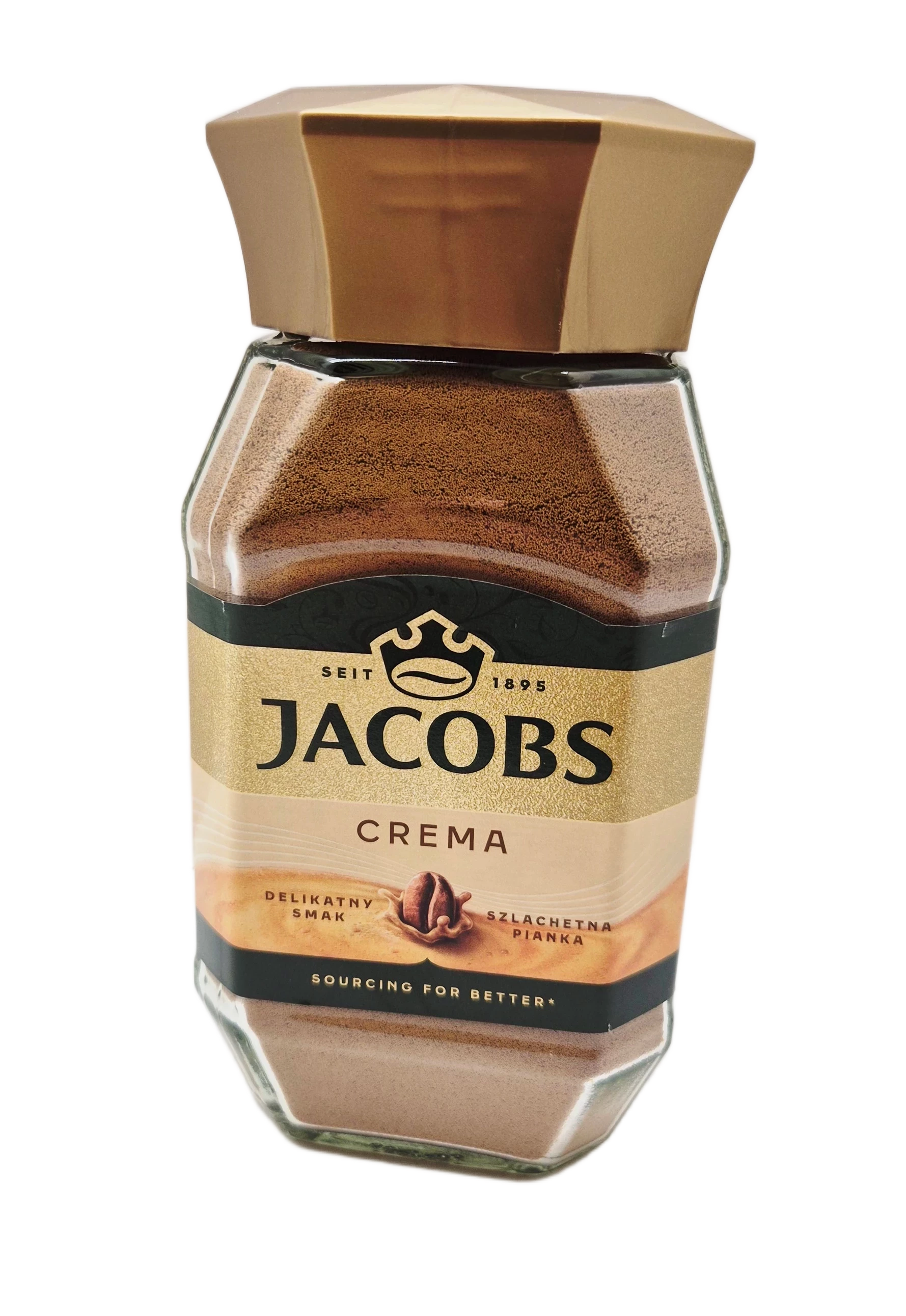 KAWA ROZPUSZCZALNA JACOBS CREMA 200 G | Kawa rozpuszczalna | Loombard.pl