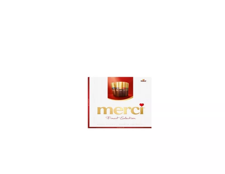 MERCI FINEST SELECTION CZEKOLADKI MIX SMAKÓW 250 G | Czekolady i ...