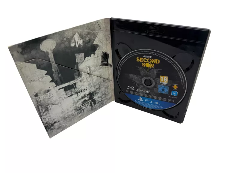 INFAMOUS SECOND SON PS4 EDYCJA KOLEKCJONERSKA WYDANIE PAPIEROWE ...
