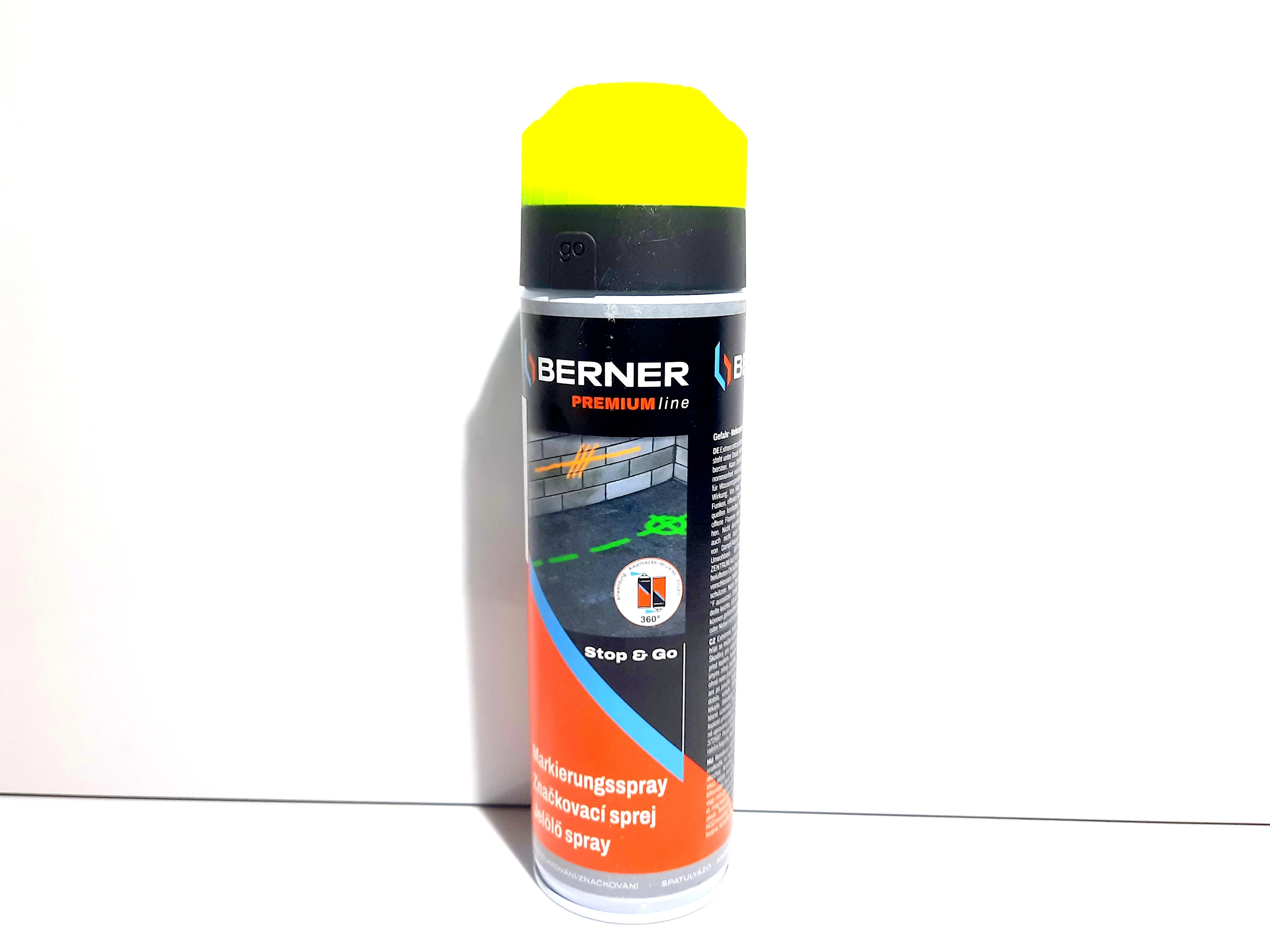 BERNER PREMIUM SPRAY DO ZNAKOWANIA | Farby geodezyjne | Loombard.pl