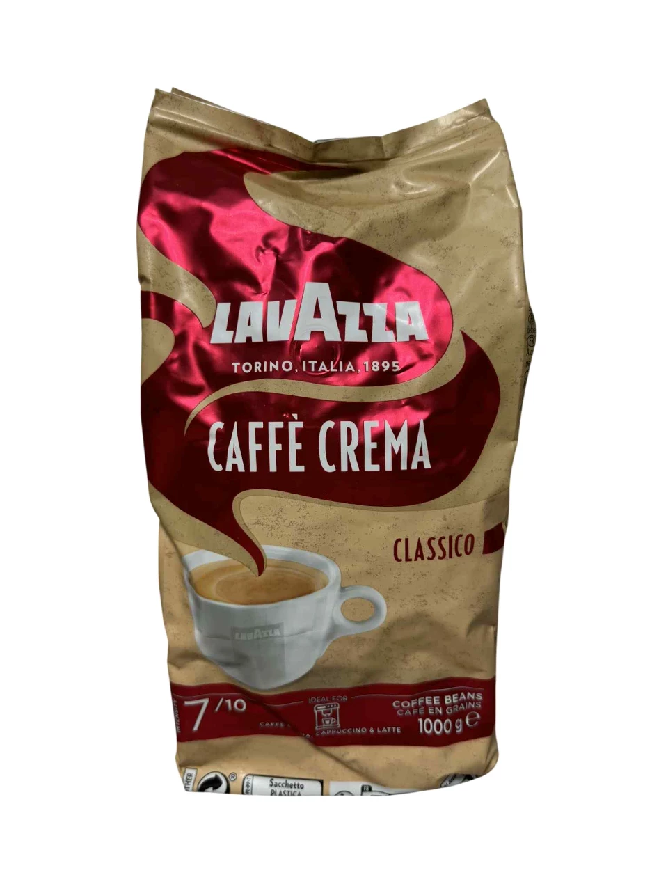 LAVAZZA CAFFE CREMA CLASSICO 7/10 1000G | Kawa ziarnista | Loombard.pl
