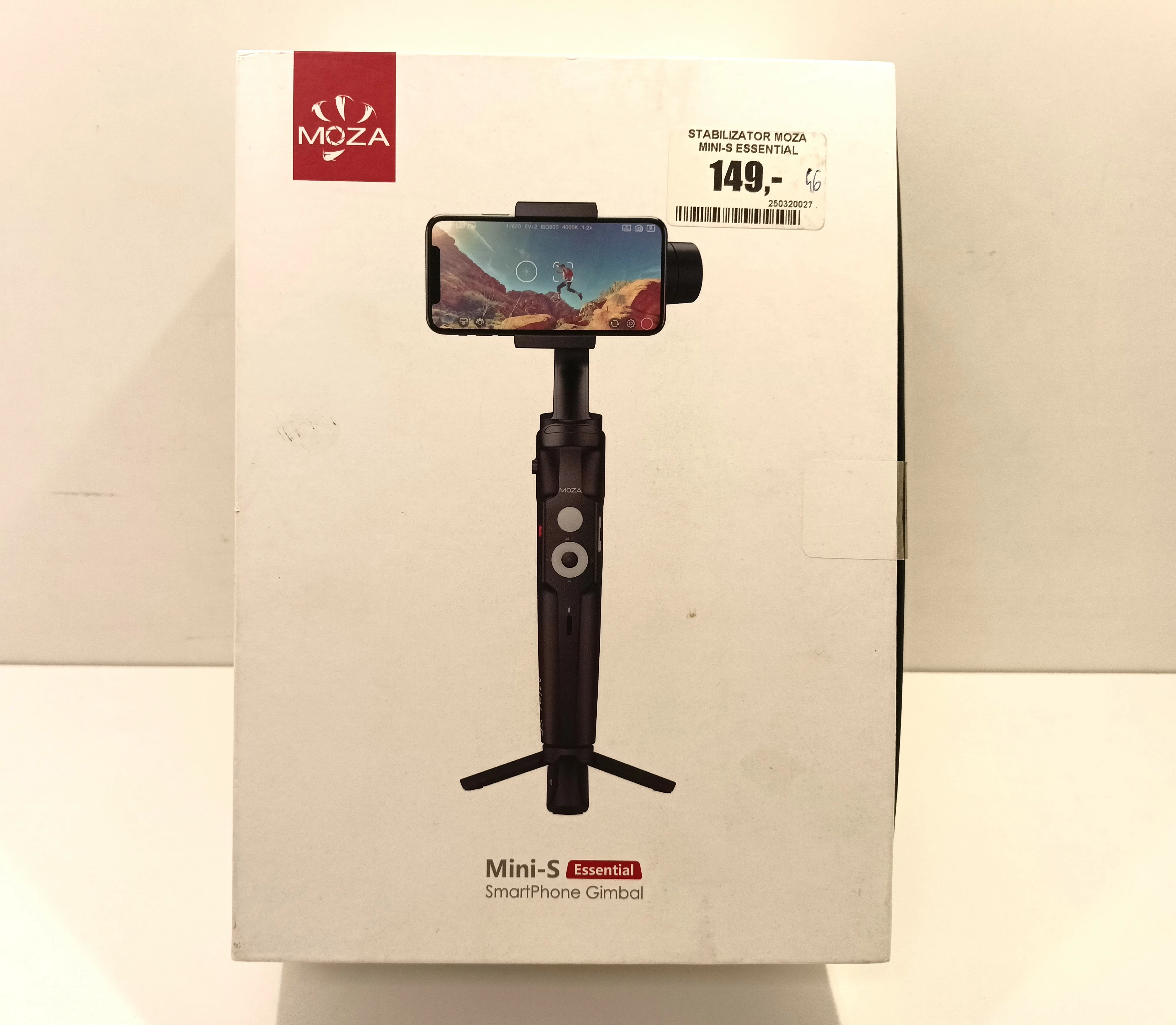 STABILIZATOR MOZA MINI-S ESSENTIAL | Stabilizatory obrazu dla aparatów i kamer | Loombard.pl