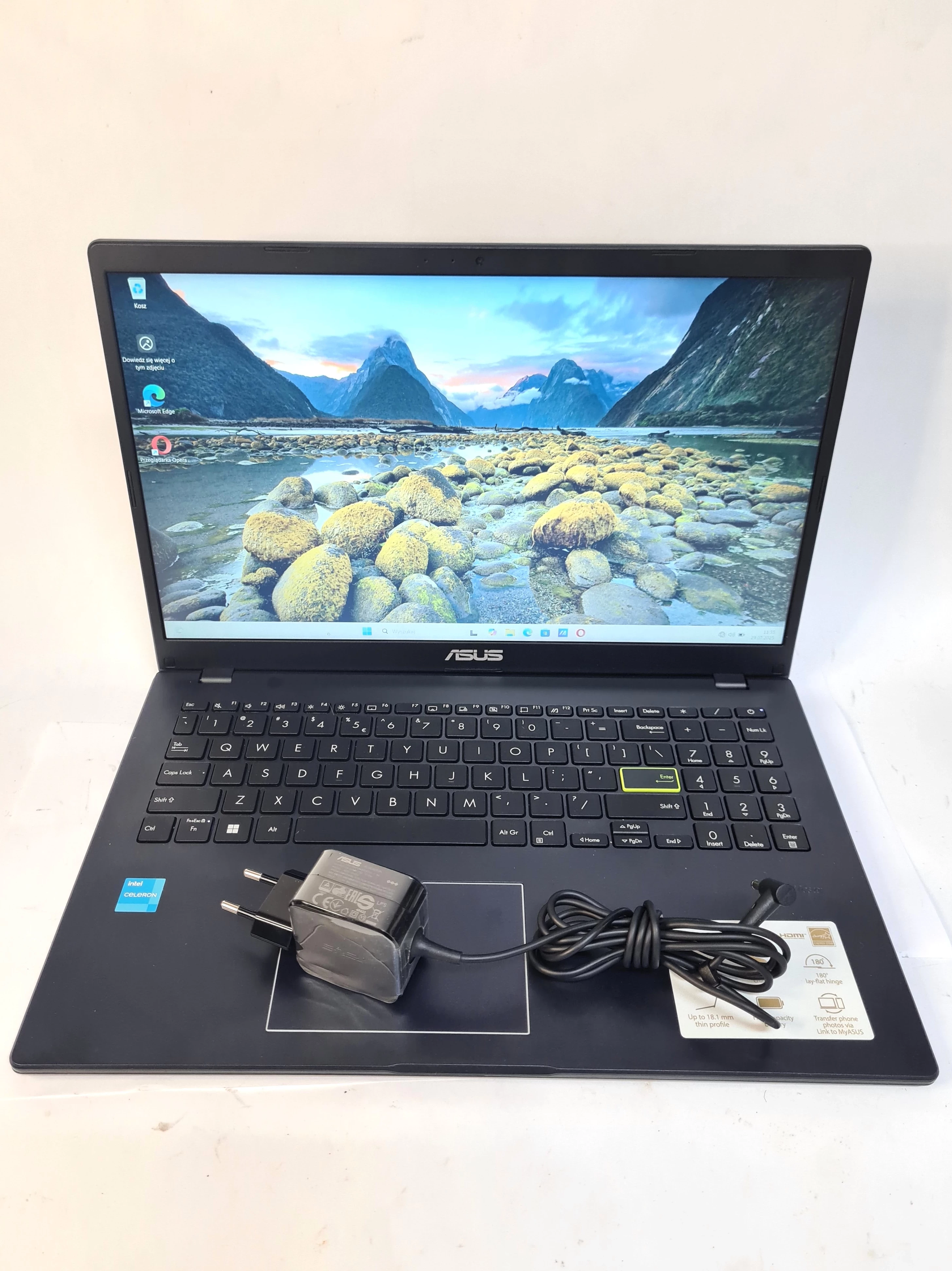 ASUS VIVOBOOK E510K - CELERON N4500/4RAM/120SSD | Laptopy | Loombard.pl