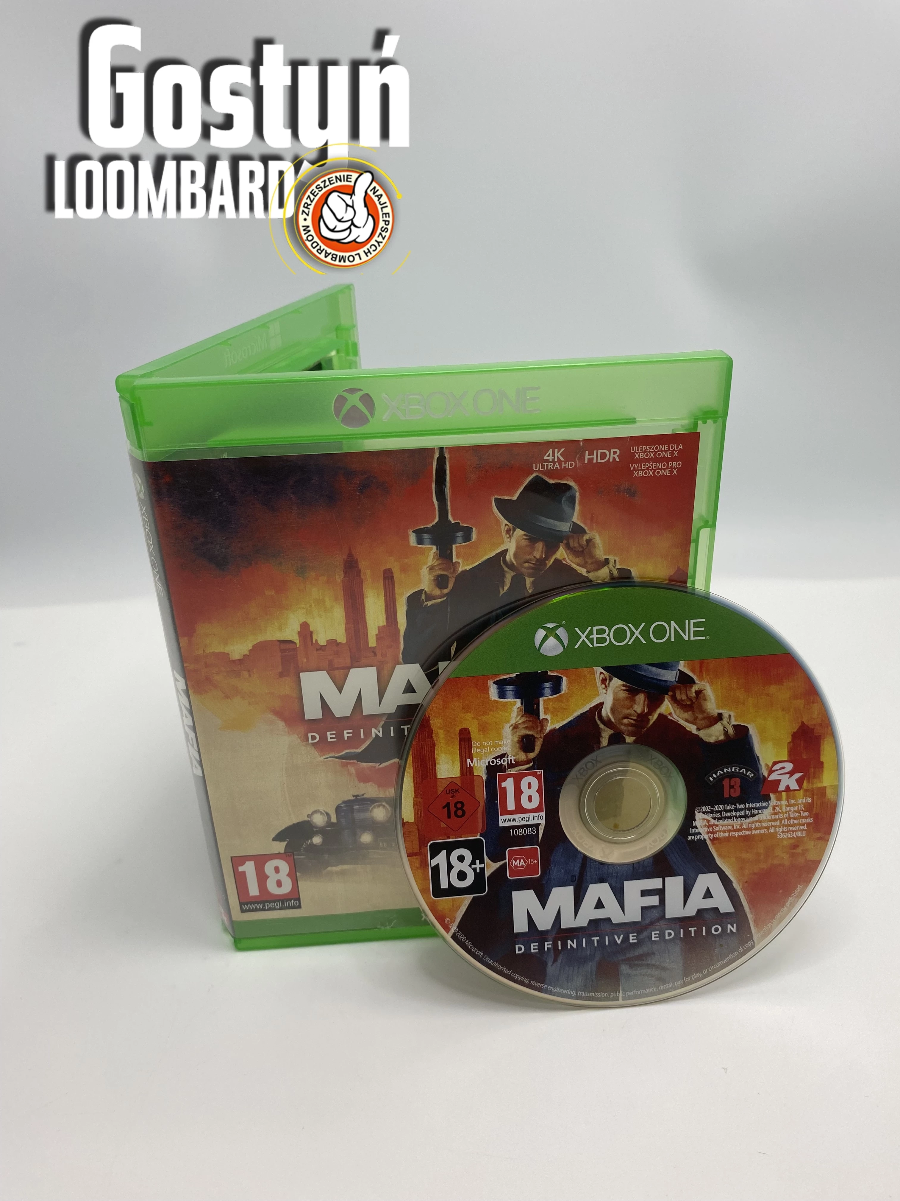GRA MAFIA DEFINITIVE EDITION XONE | Gry na konsole | Loombard.pl